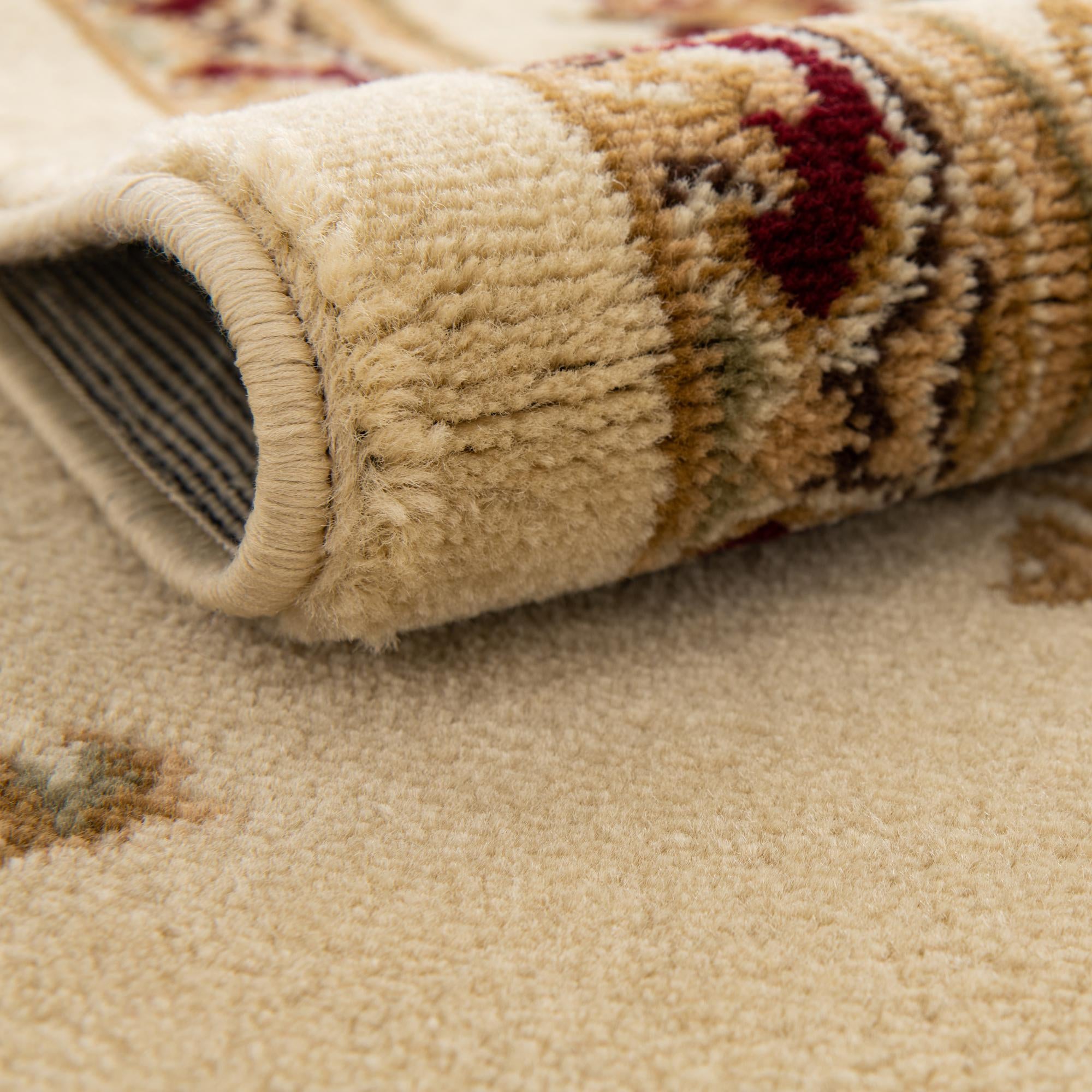 Cream 4' x 4' Chateau Square Rug | Rugs.com