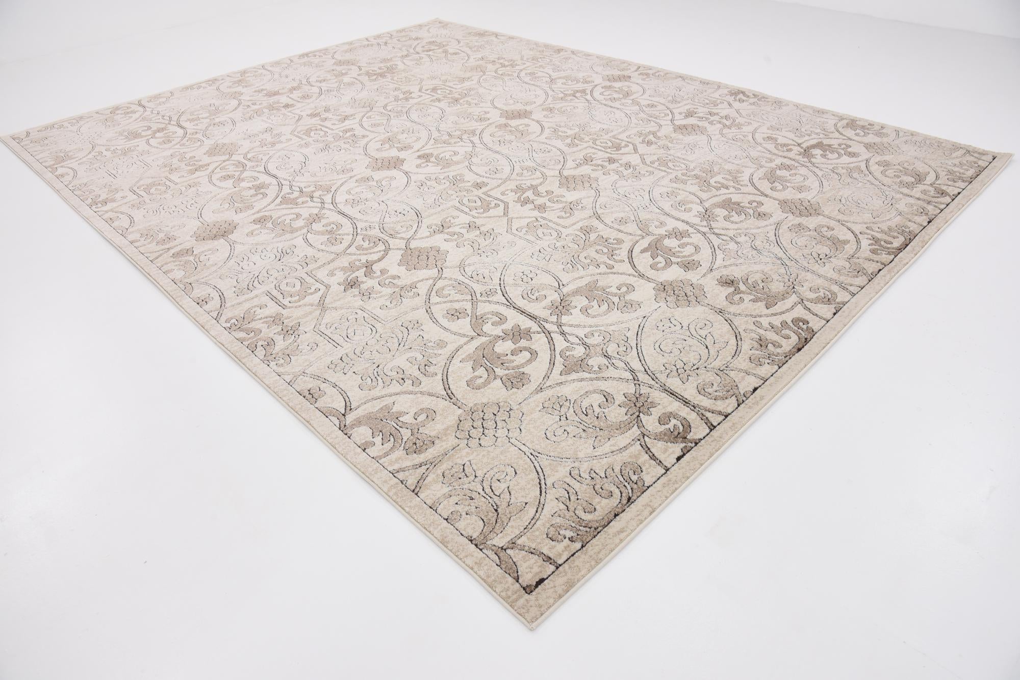 Dark Beige 10' x 13' Nepal Rug | Rugs.com