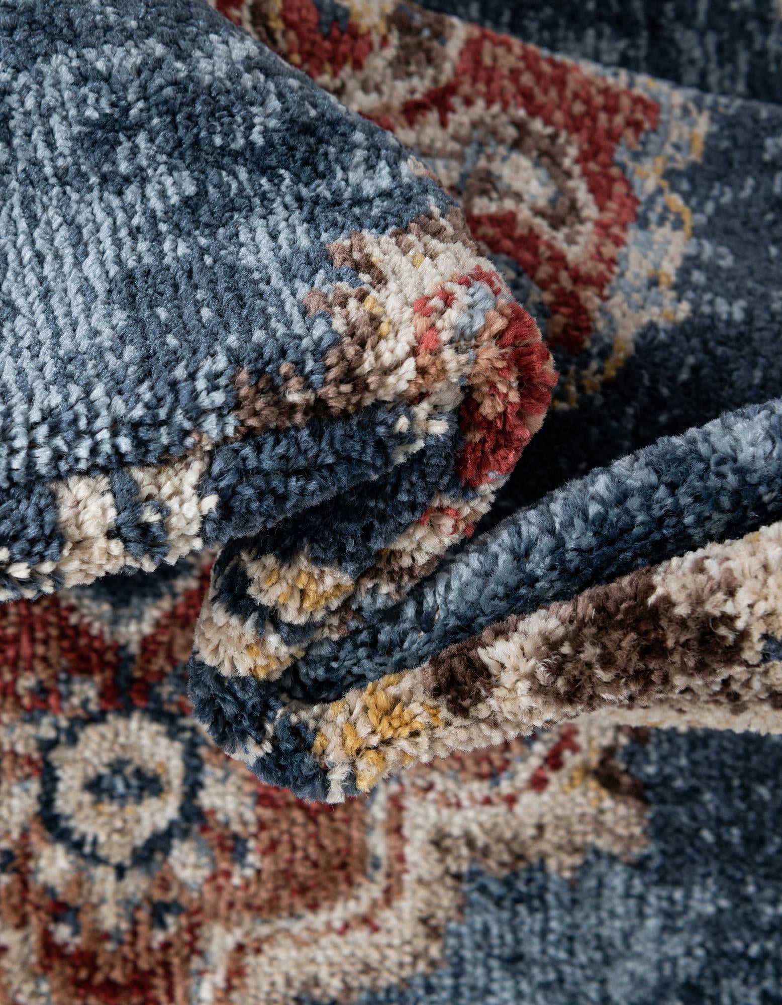 Dark Blue 3' 3 x 5' 3 Eden Oval Rug | Rugs.com