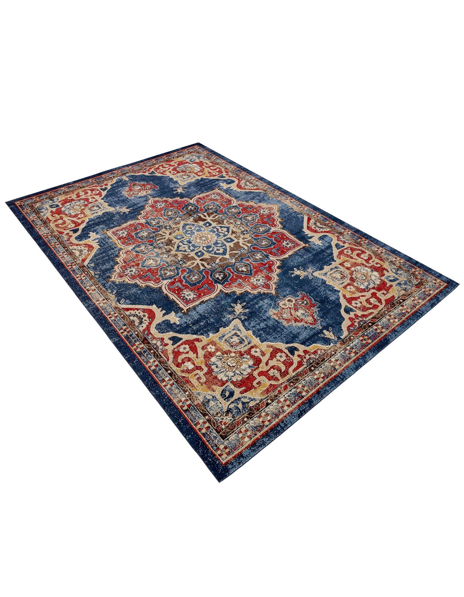 Dark Blue 9' x 12' 2 Eden Rug | Rugs.com