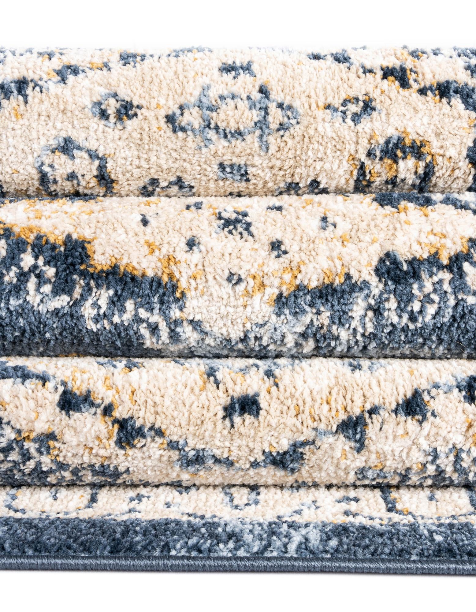 Dark Blue 8' x 10' Eden Rug | Rugs.com