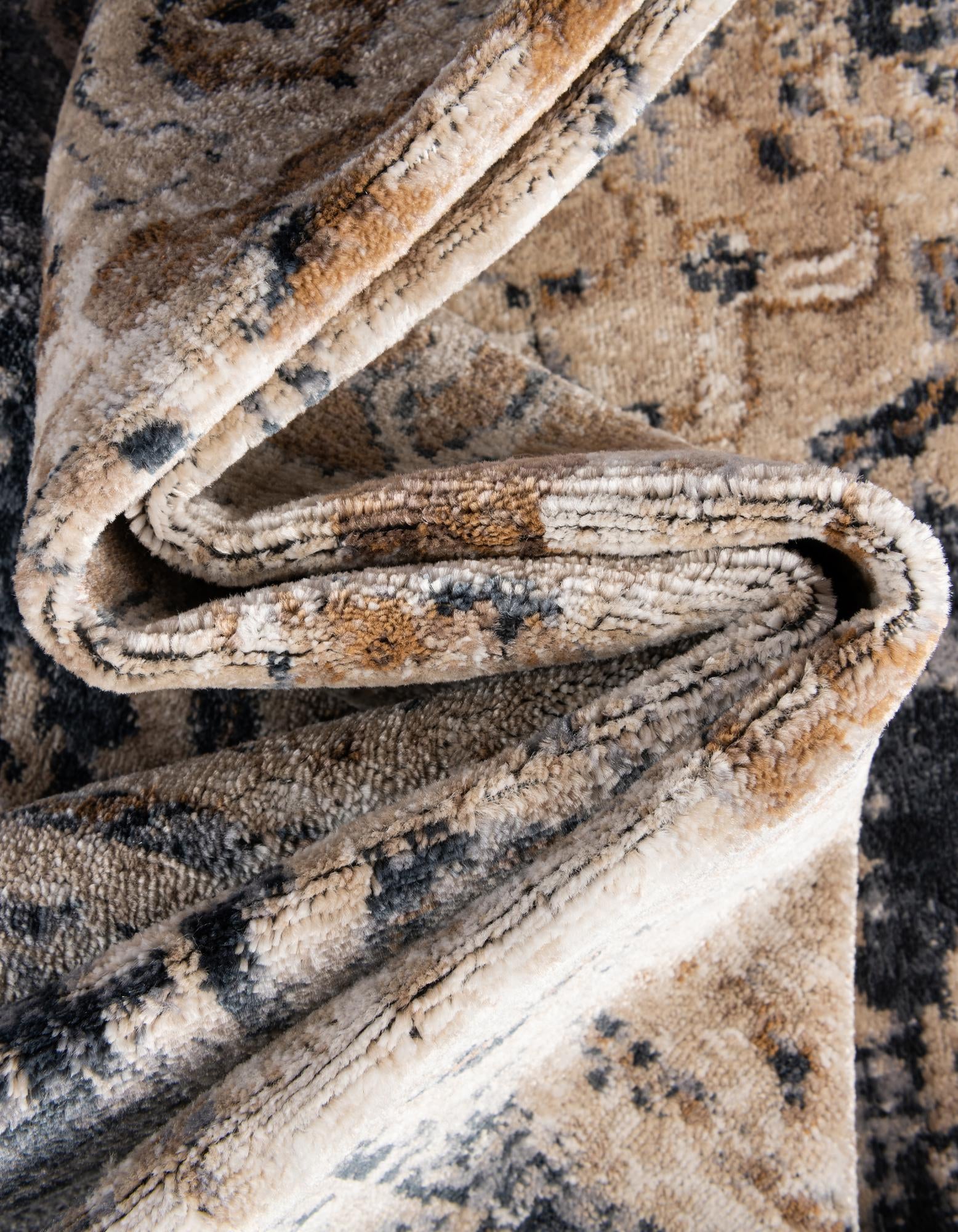 Dark Blue 3' x 13' Eliza Runner Rug | Rugs.com