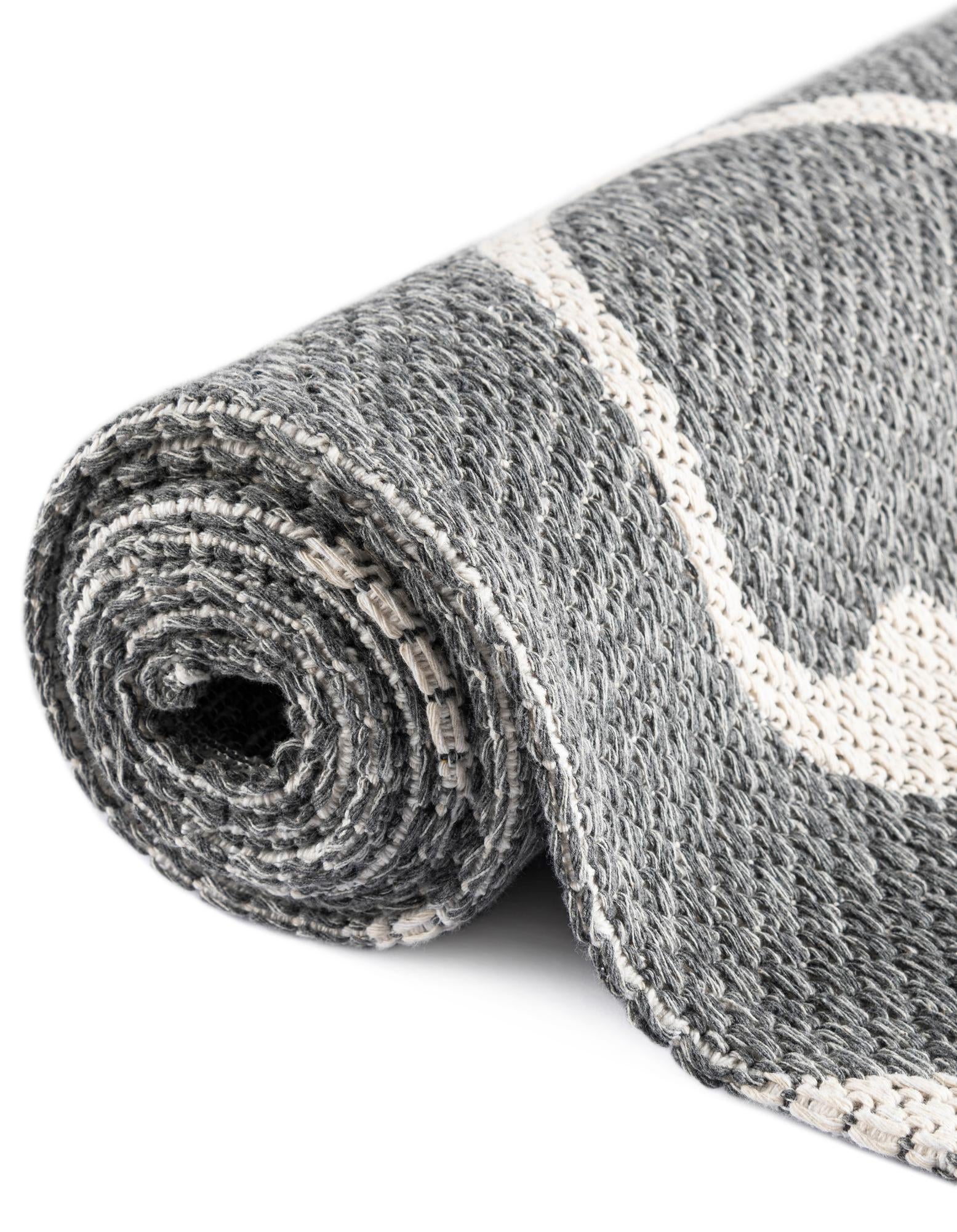 Dark Gray 7' 5 x 10' Georgia Rug | Rugs.com