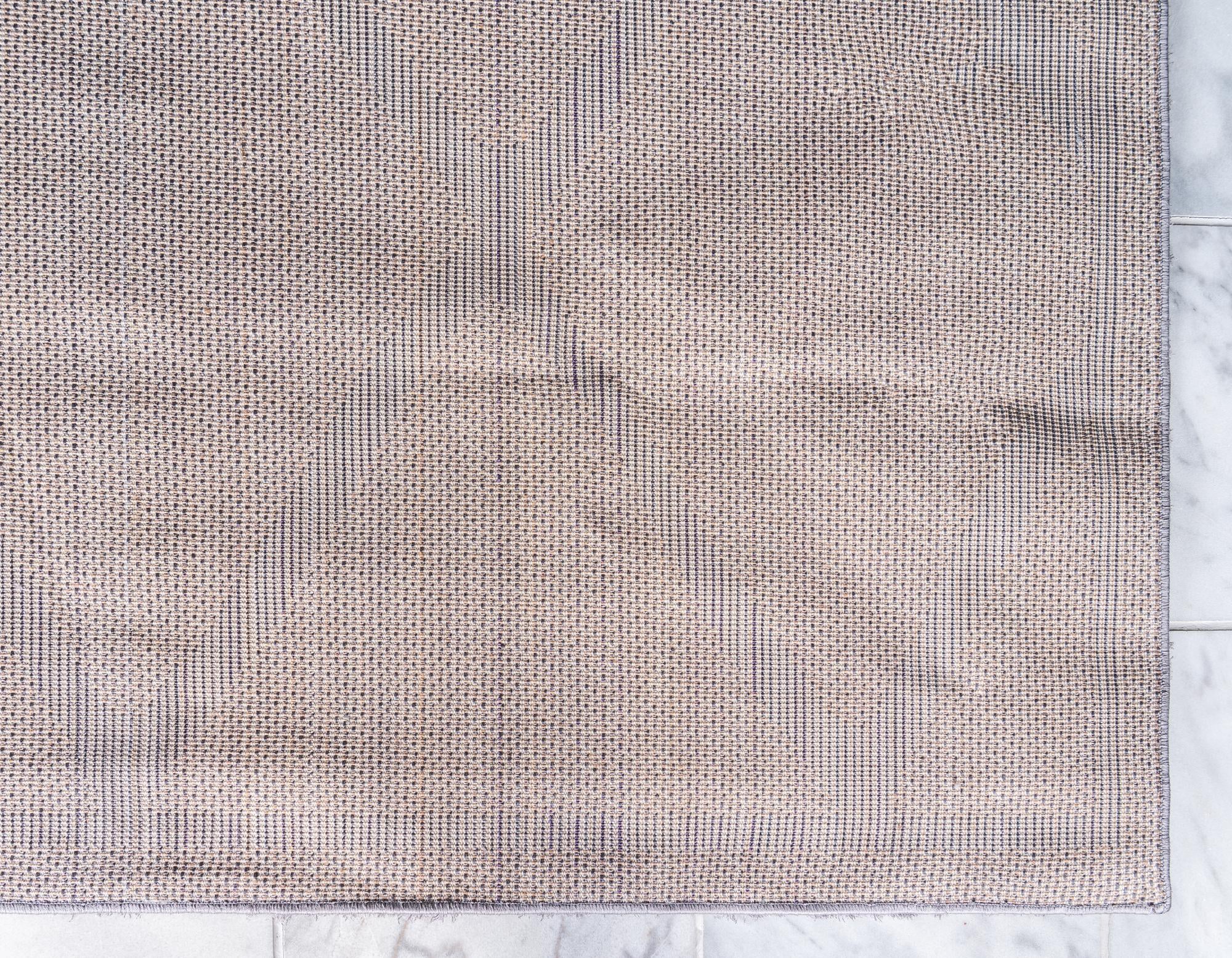 Dark Gray 8' x 10' Lattice Shag Rug | Rugs.com