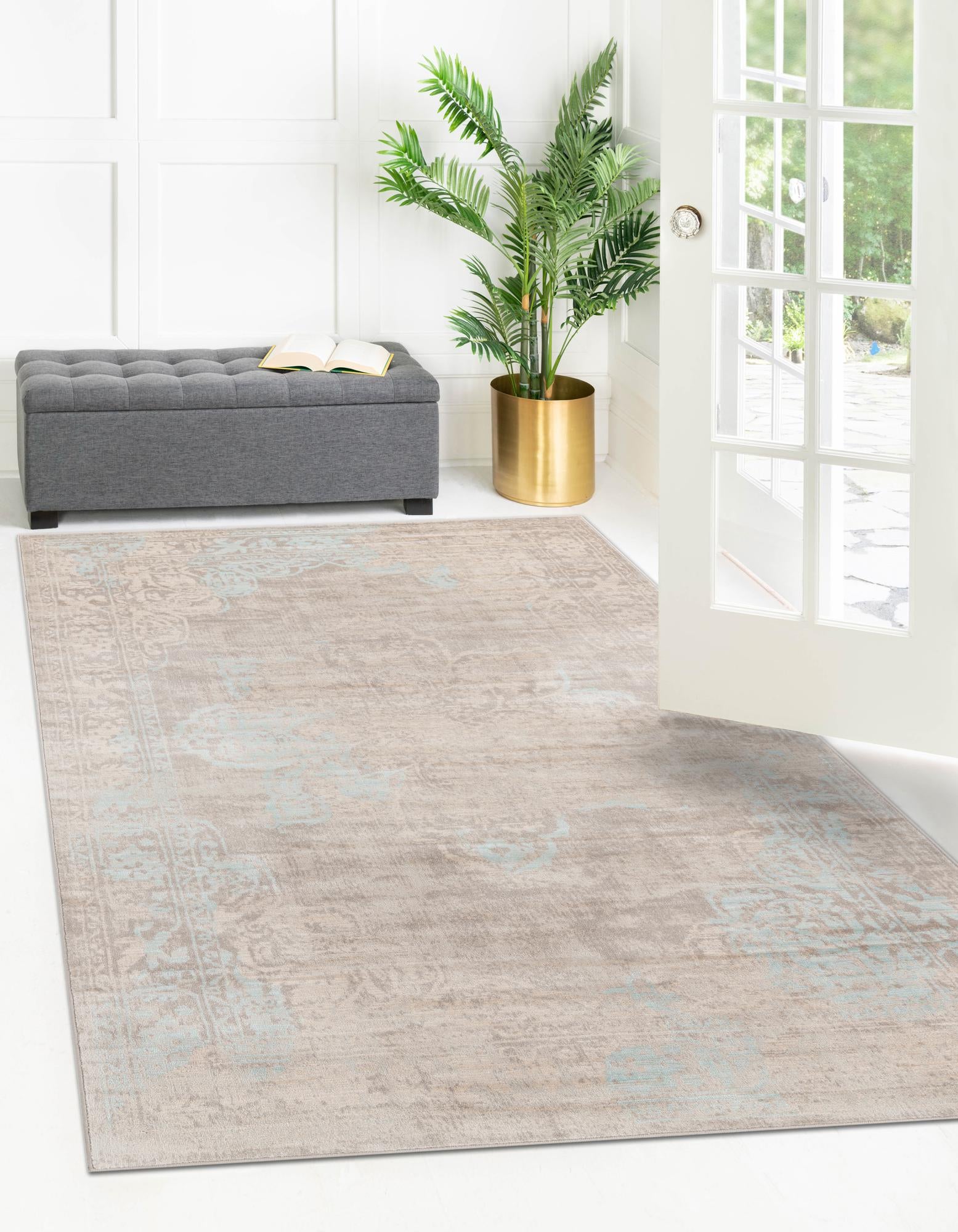 Gray 10' x 13' Alexis Rug | Rugs.com