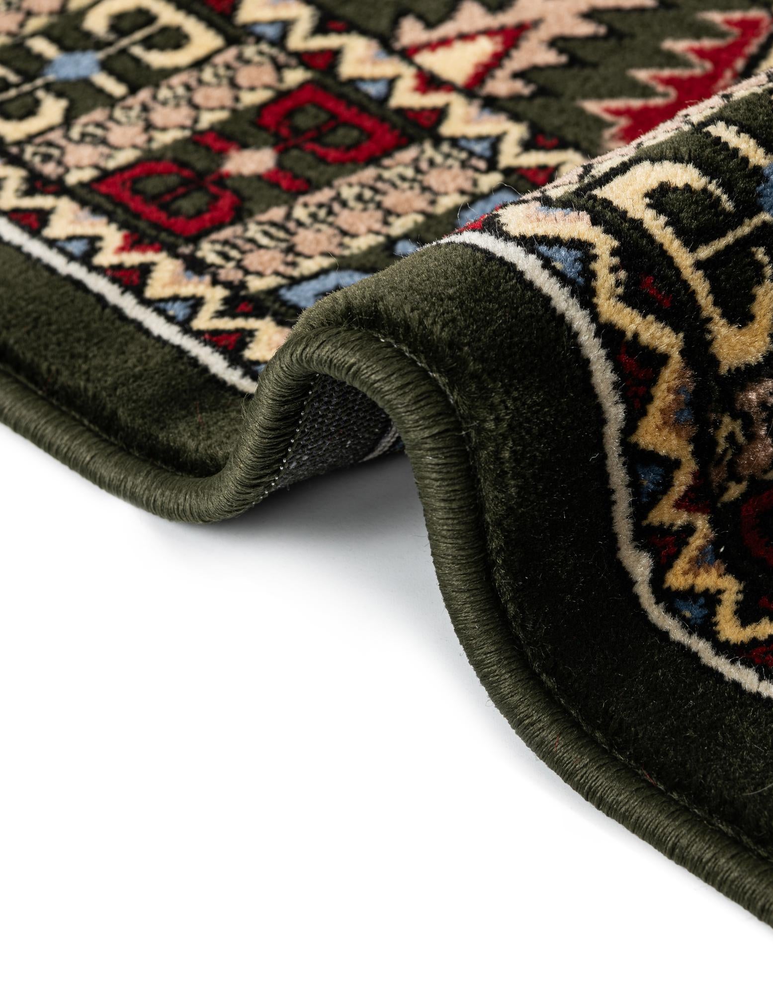 Dark Green 7' 10 x 10' Bokhara Rug | Rugs.com