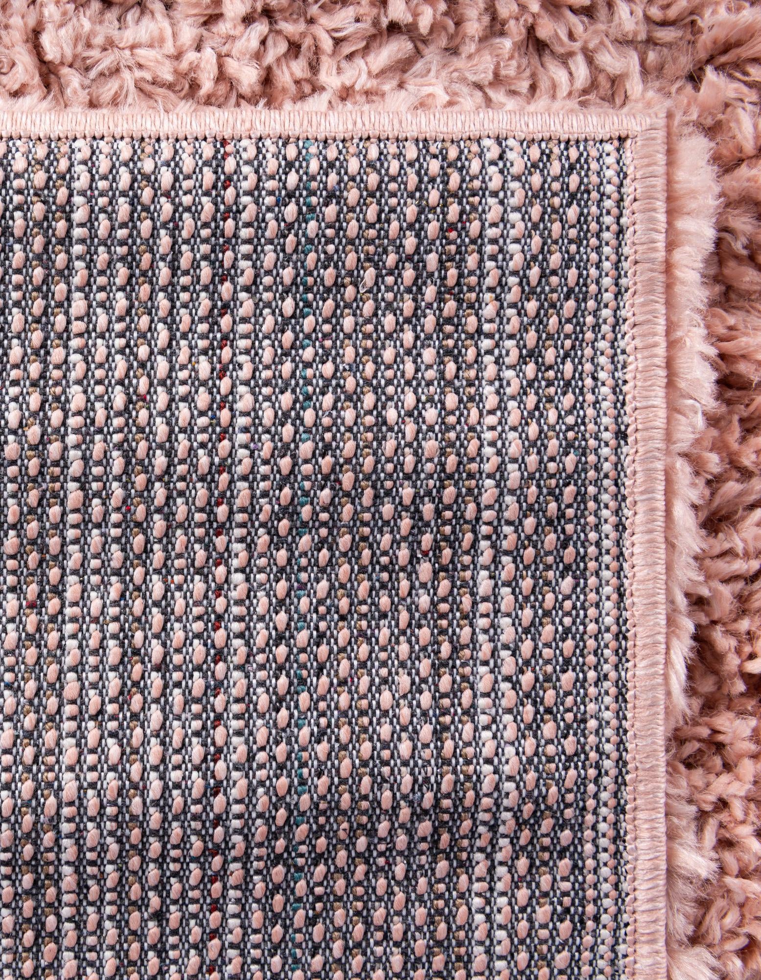 Dusty Rose 8' x 11' Zermatt Shag Rug | Rugs.com