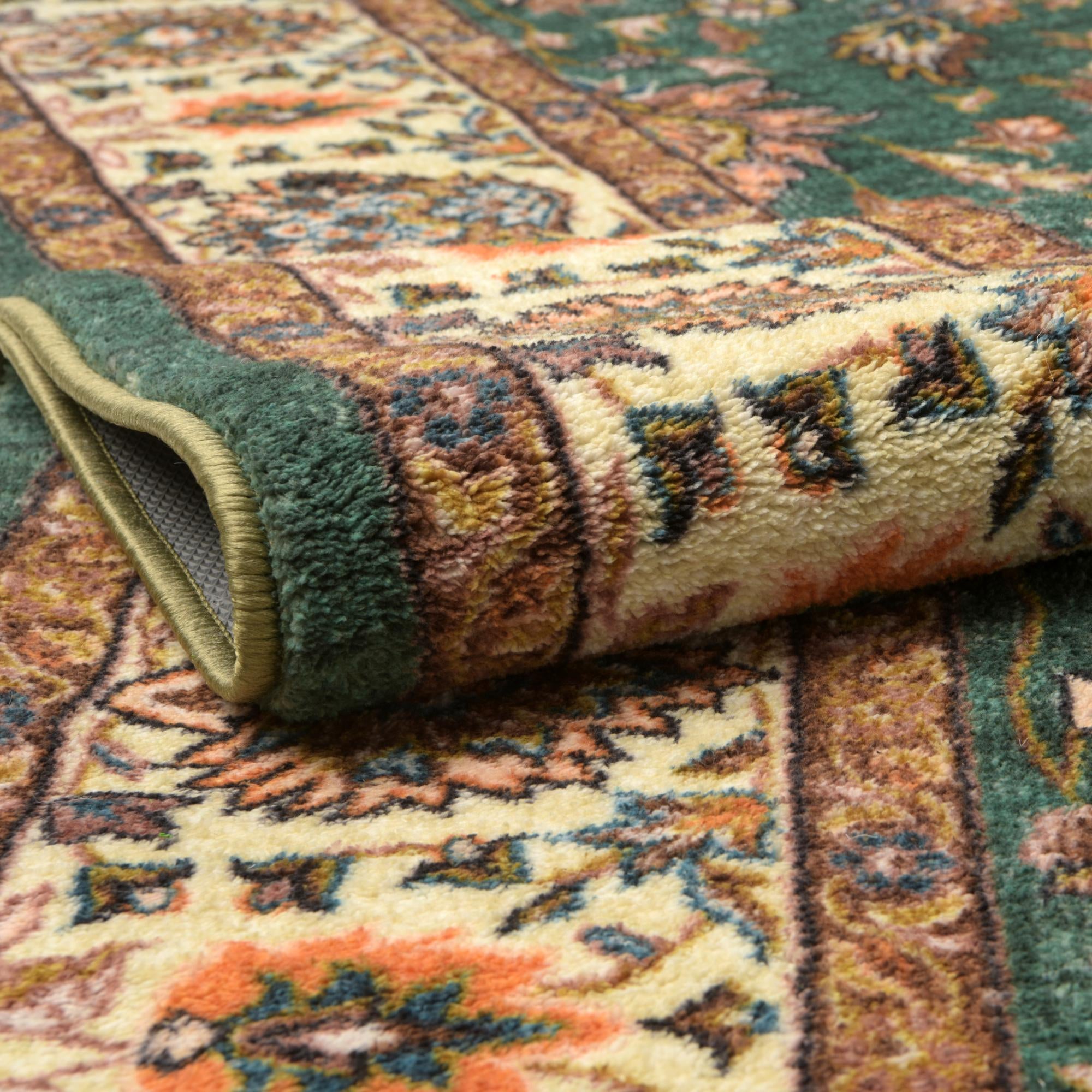 Emerald Green 2' 2 x 7' 10 Medina Runner Rug | Rugs.com