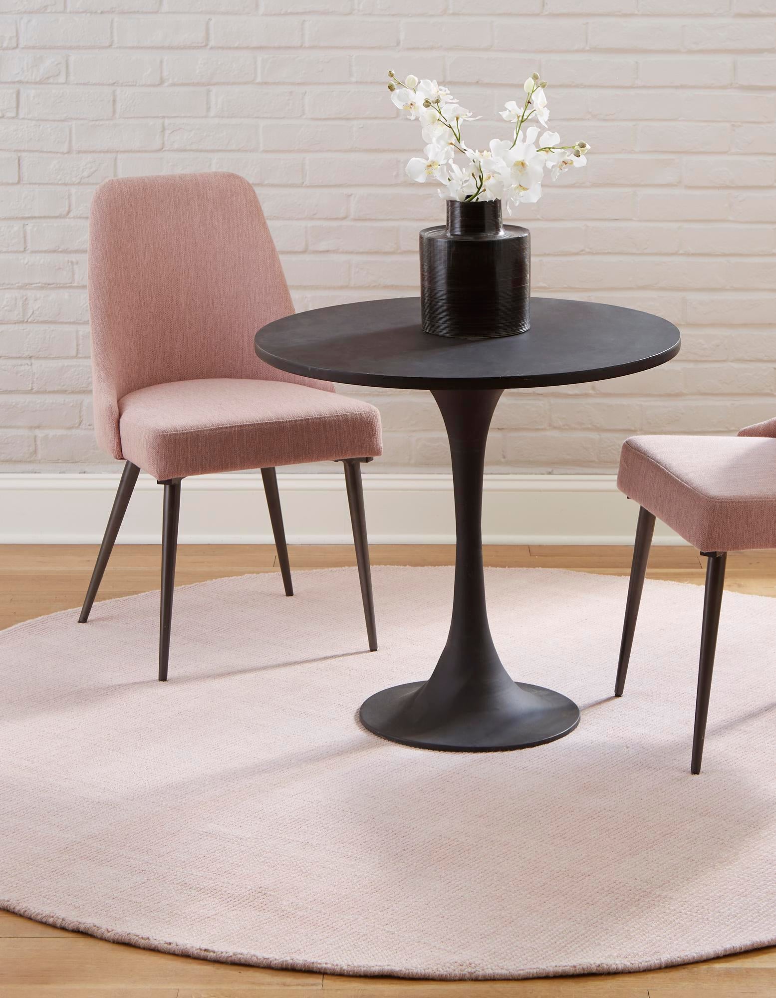 English Rose 6' 11 x 6' 11 Hand Woven Jill Zarin English Manor ...