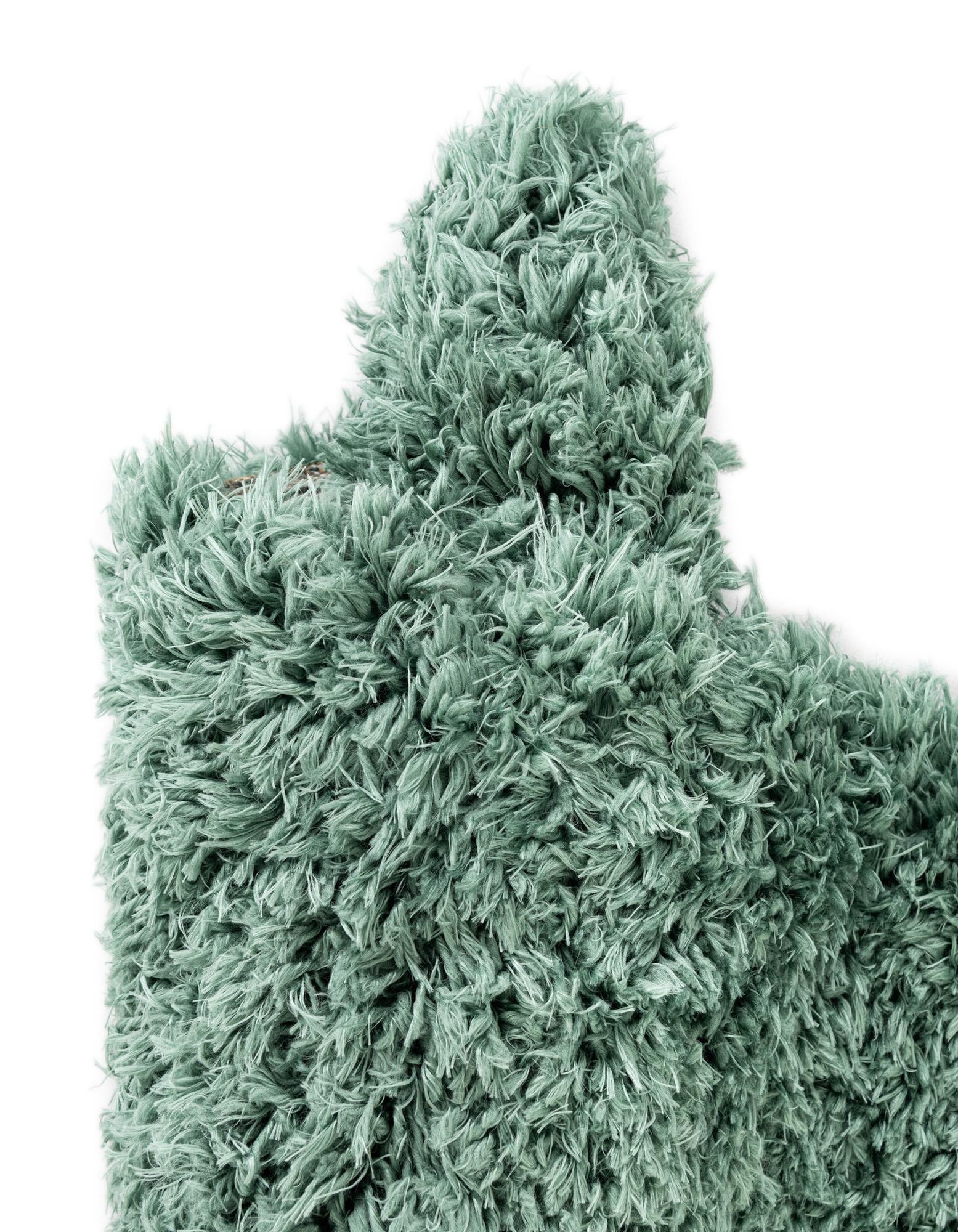 Forest Green 8' x 8' Infinity Shag Round Rug | Rugs.com