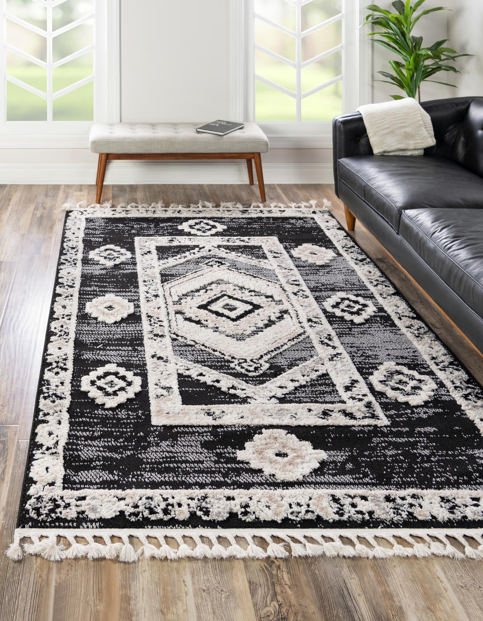 Fossil Gray 9' x 12' Cherokee Rug | Rugs.com