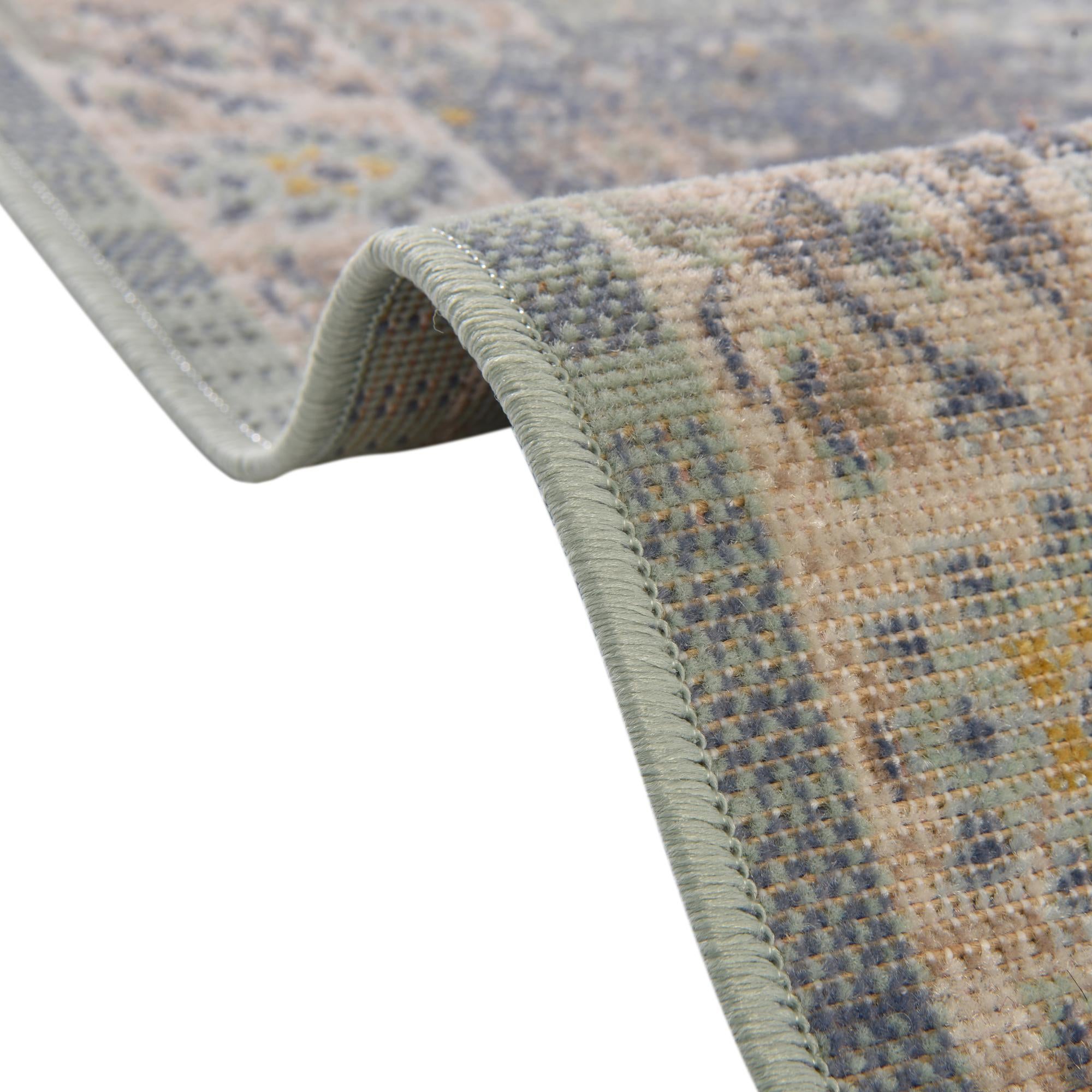 French Blue 2' x 8' Whitney Runner Rug | Rugs.com