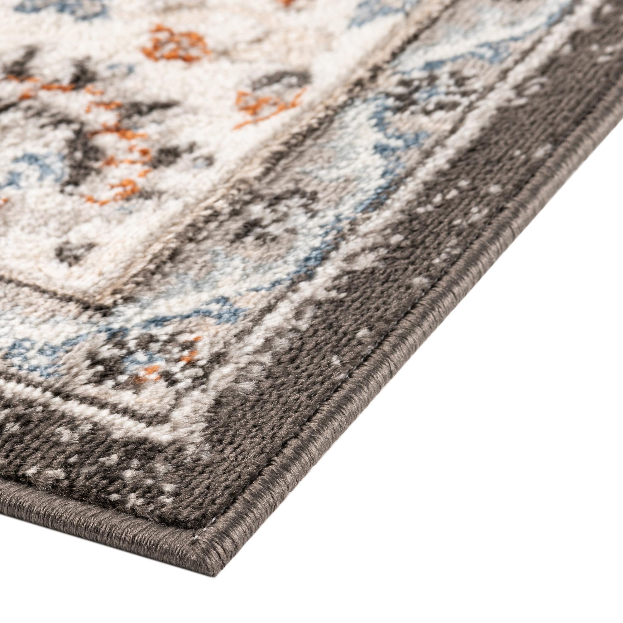 Fume Gray 4' x 6' Charlotte Rug | Rugs.com