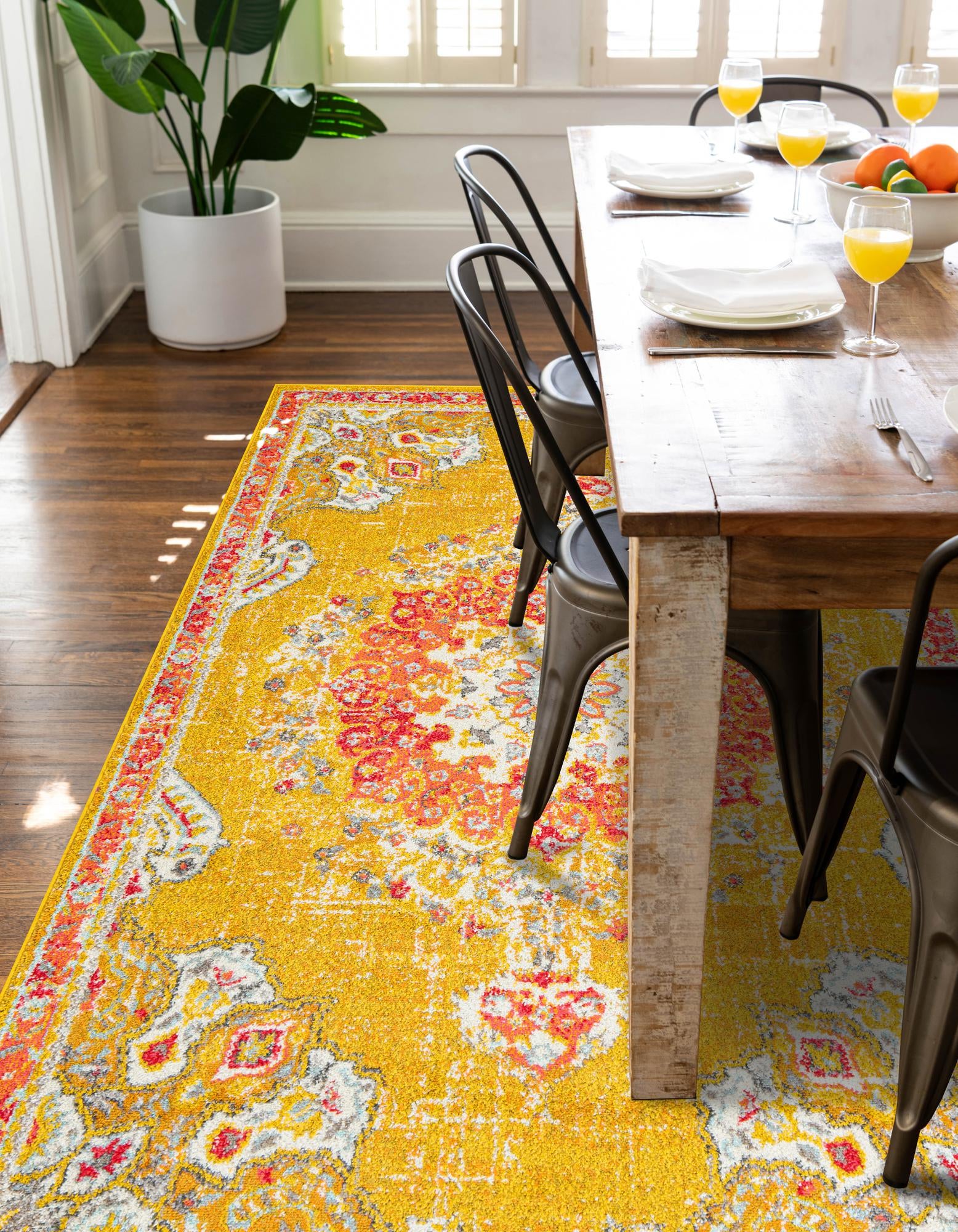 Gold 5' x 8' Madeline Rug | Rugs.com