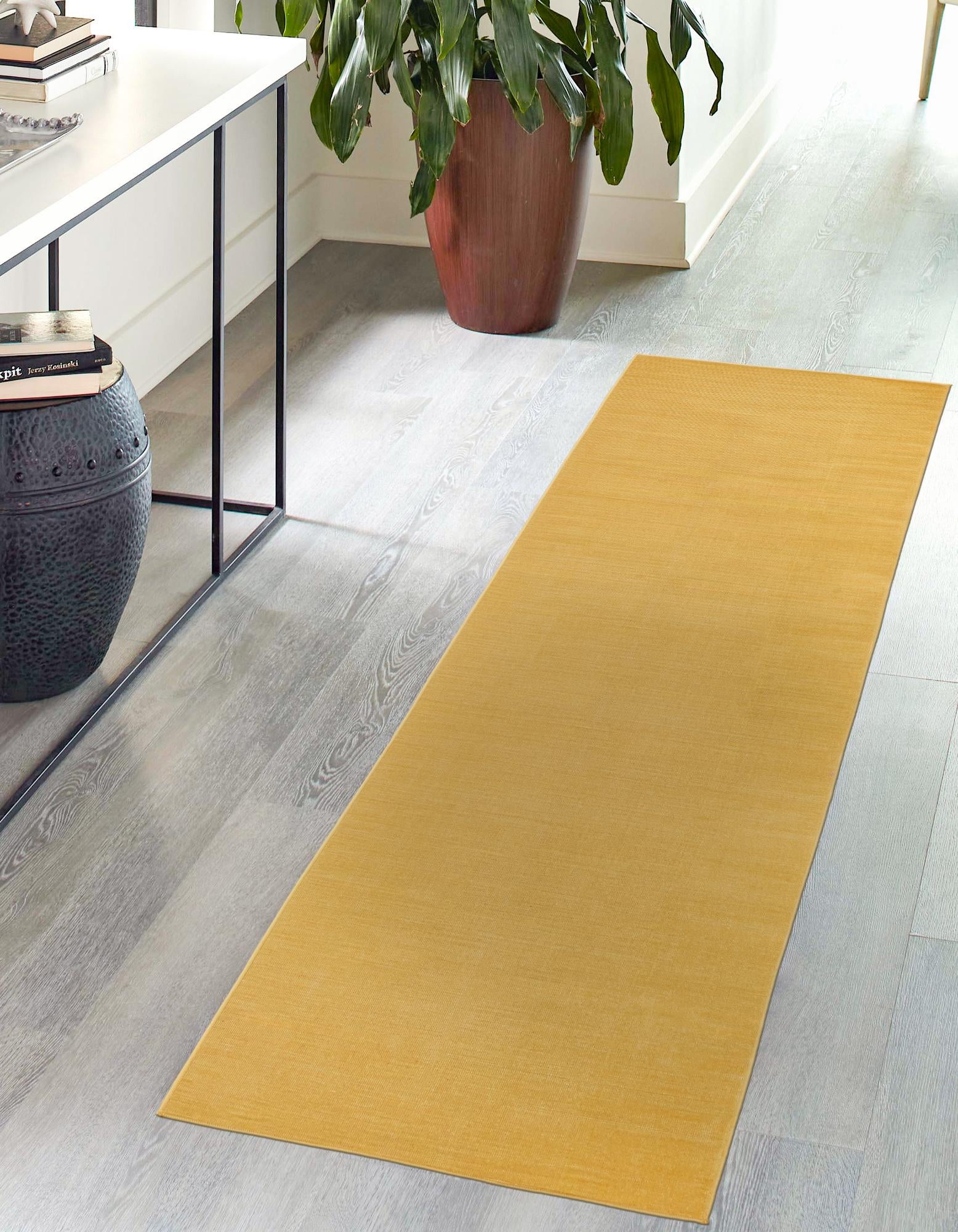 Gold 2' 9 x 9' 10 SoHo Runner Rug | Rugs.com