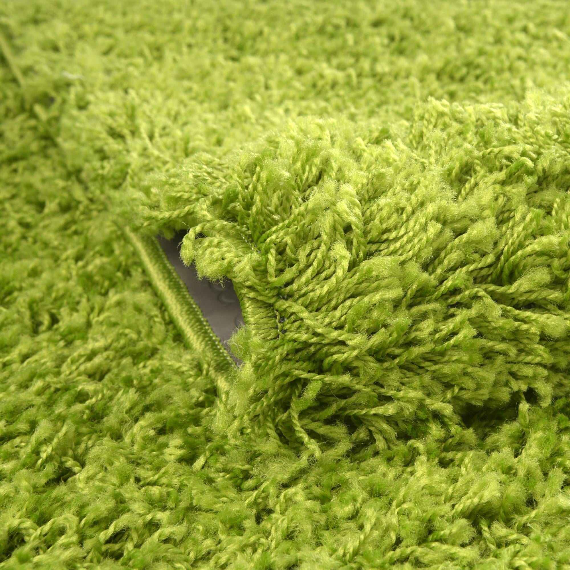 Grass Green 8' x 11' Solid Shag Rug | Rugs.com