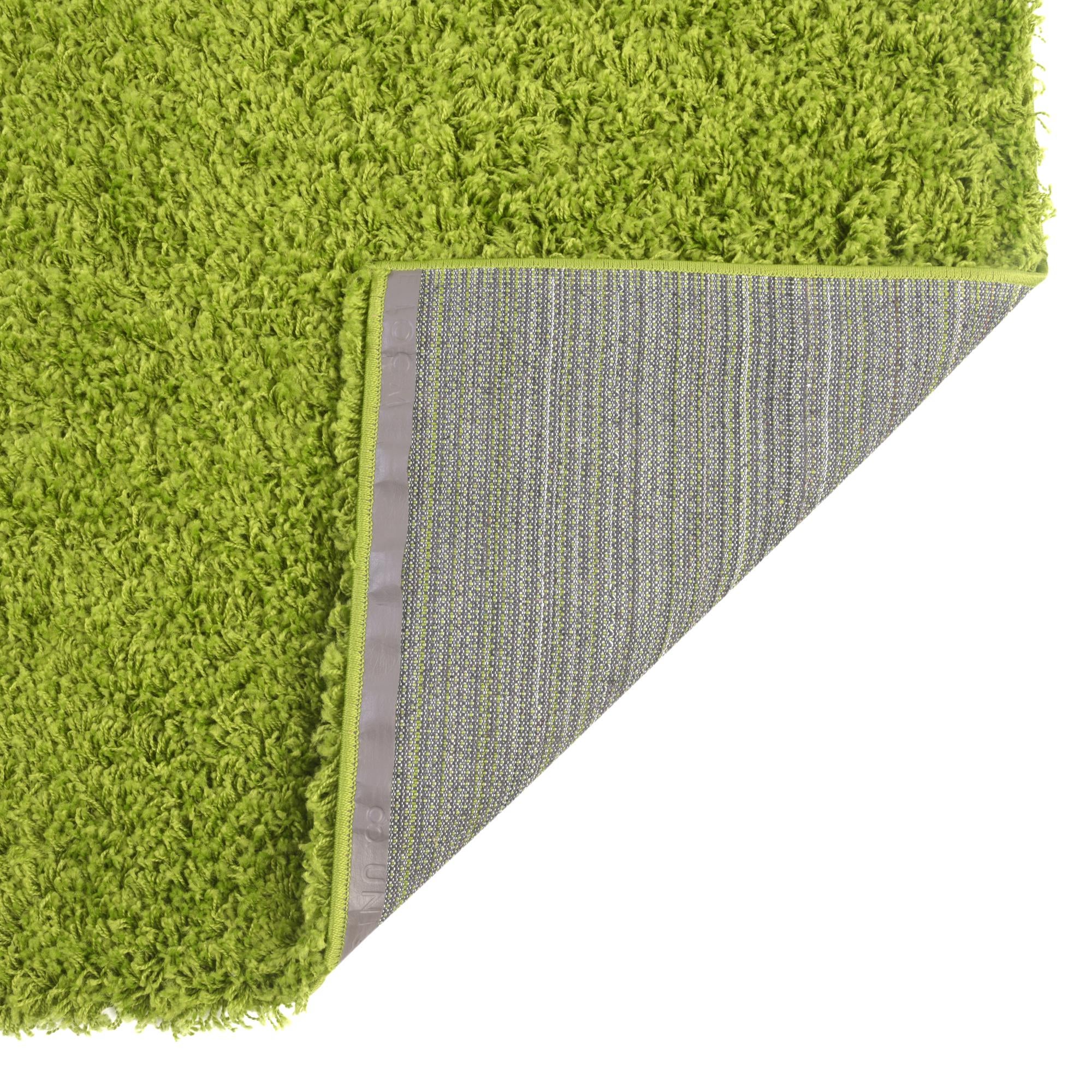 Grass Green 2' x 3' Solid Shag Rug | Rugs.com