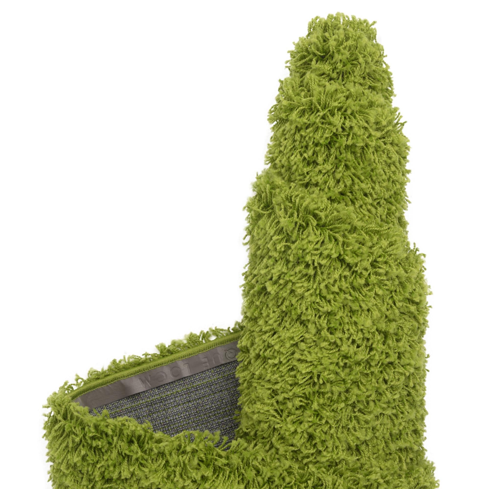 Grass Green 8' x 11' Solid Shag Rug | Rugs.com