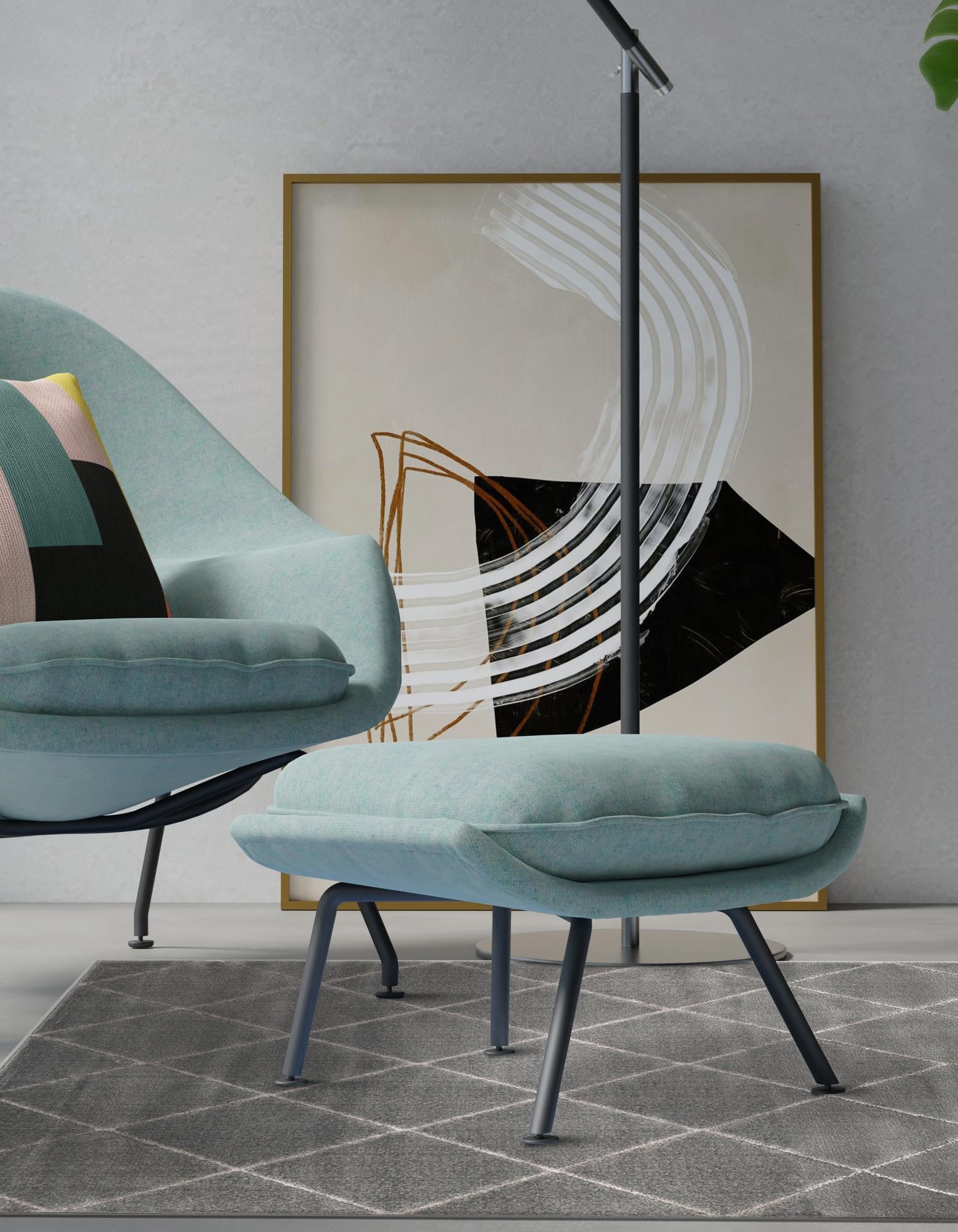 Gray and Silver 4' x 6' Vogue Geo Rug | Rugs.com