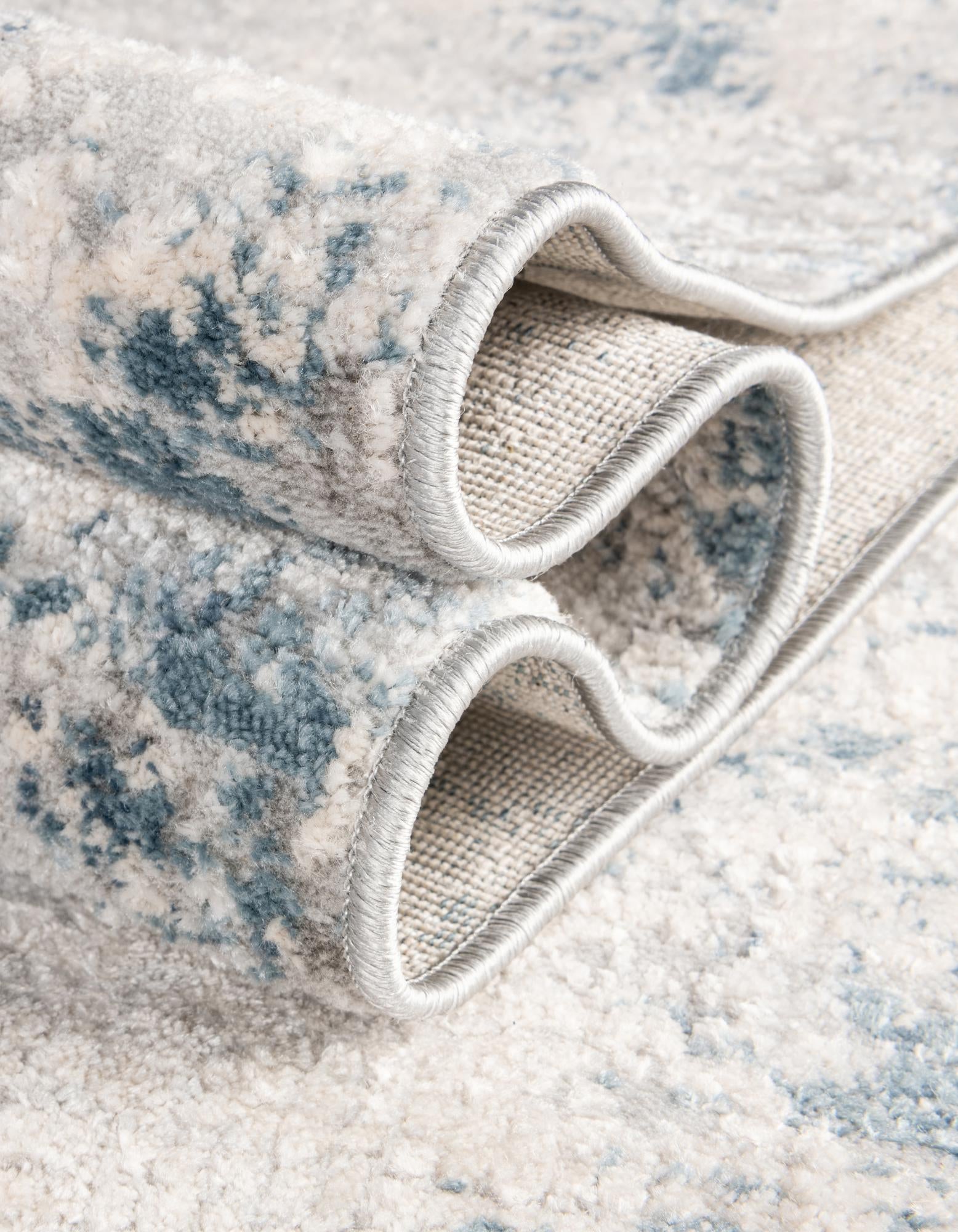 Gray Blue 8' x 10' Caspian Rug | Rugs.com