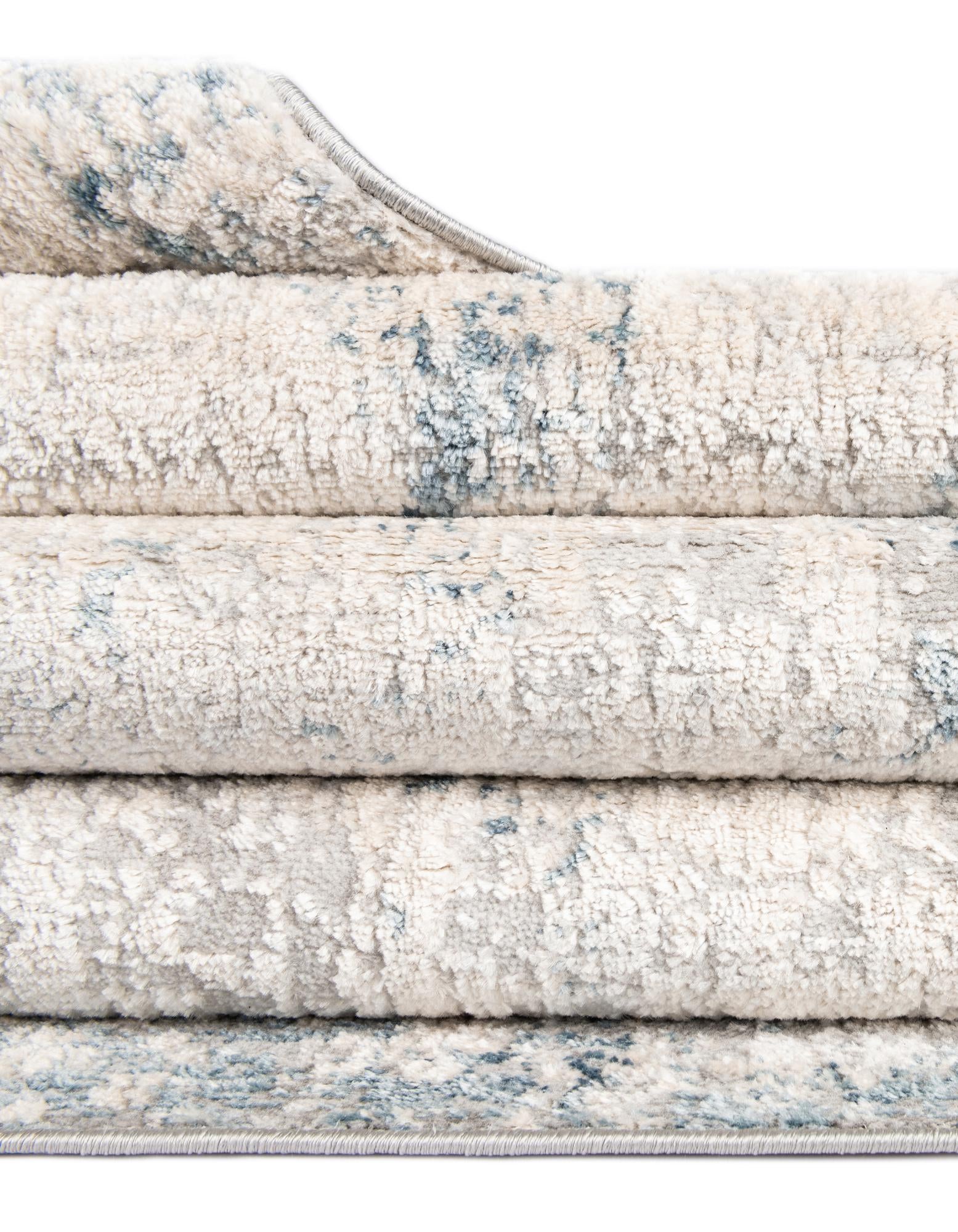 Gray Blue 8' x 10' Caspian Rug | Rugs.com