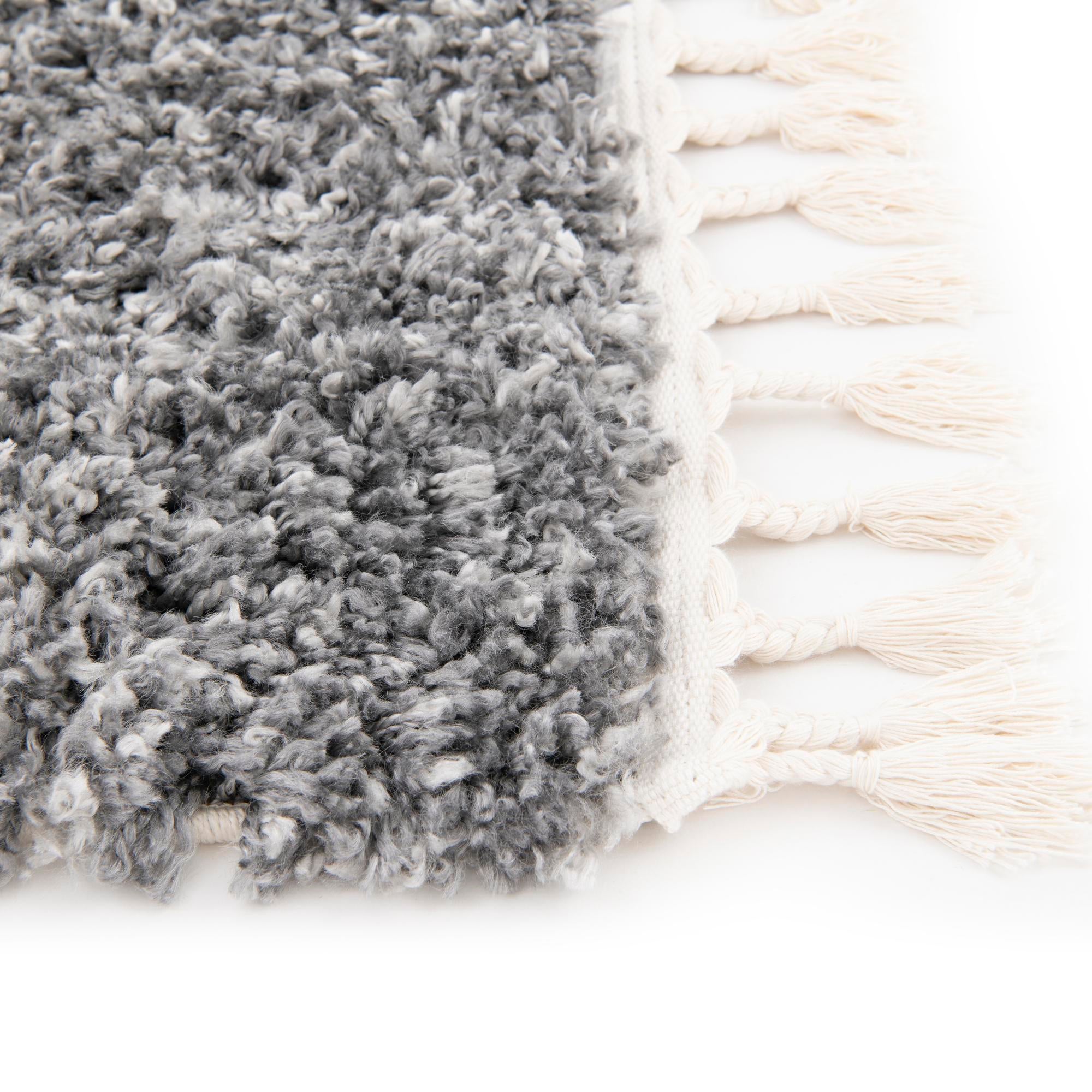 Gray 8' x 10' Athena Shag Rug | Rugs.com