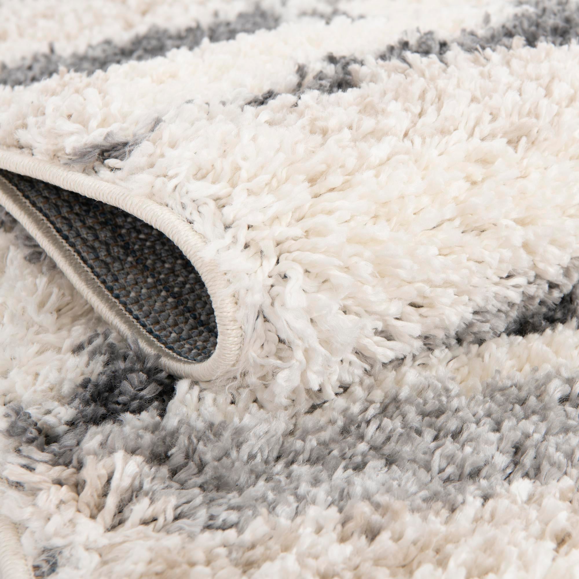 Gray 8' x 10' Athena Shag Rug | Rugs.com