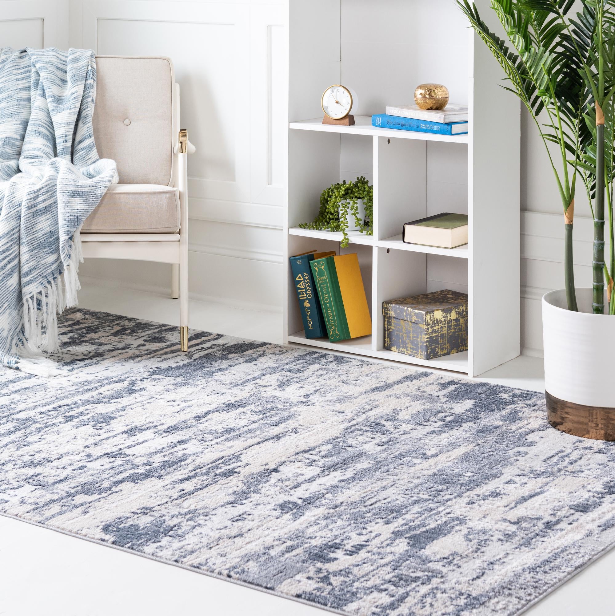 Gray 8' x 10' Caspian Rug | Rugs.com