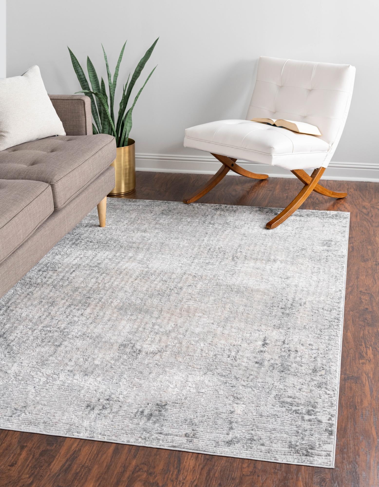 Gray 8' x 10' Caspian Rug | Rugs.com