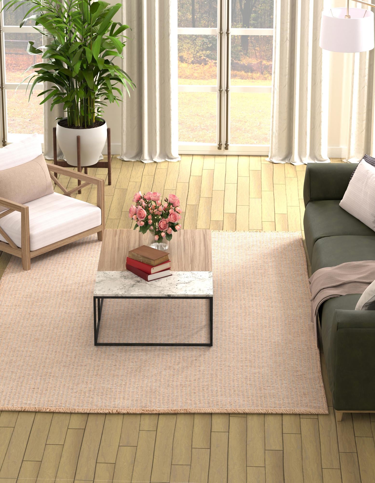 Gray 5' 1 x 8' Cottage Farm Rug | Rugs.com