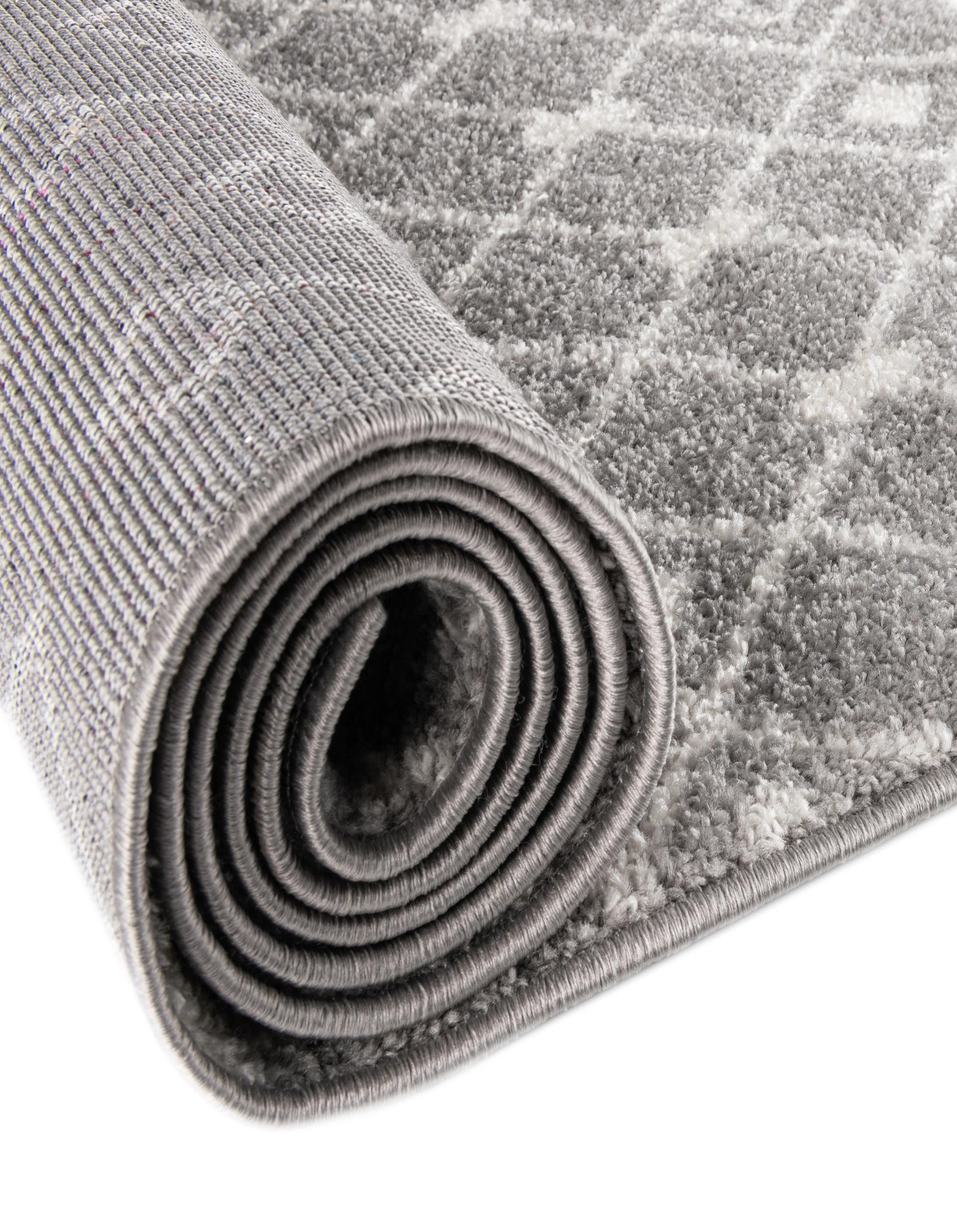 Gray 7' 10 x 10' Moroccan Trellis Rug | Rugs.com