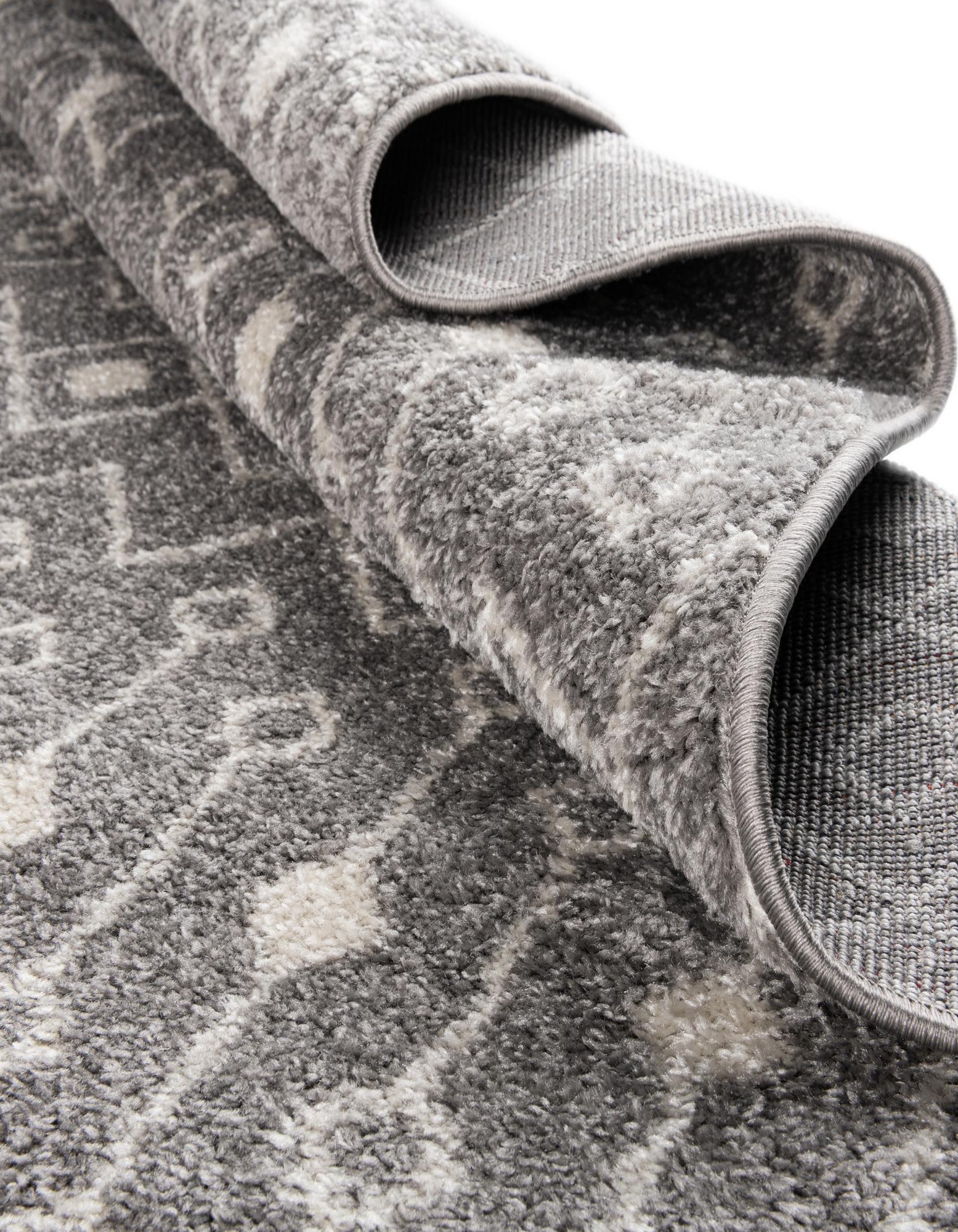 Gray 7' 10 x 10' Moroccan Trellis Rug | Rugs.com