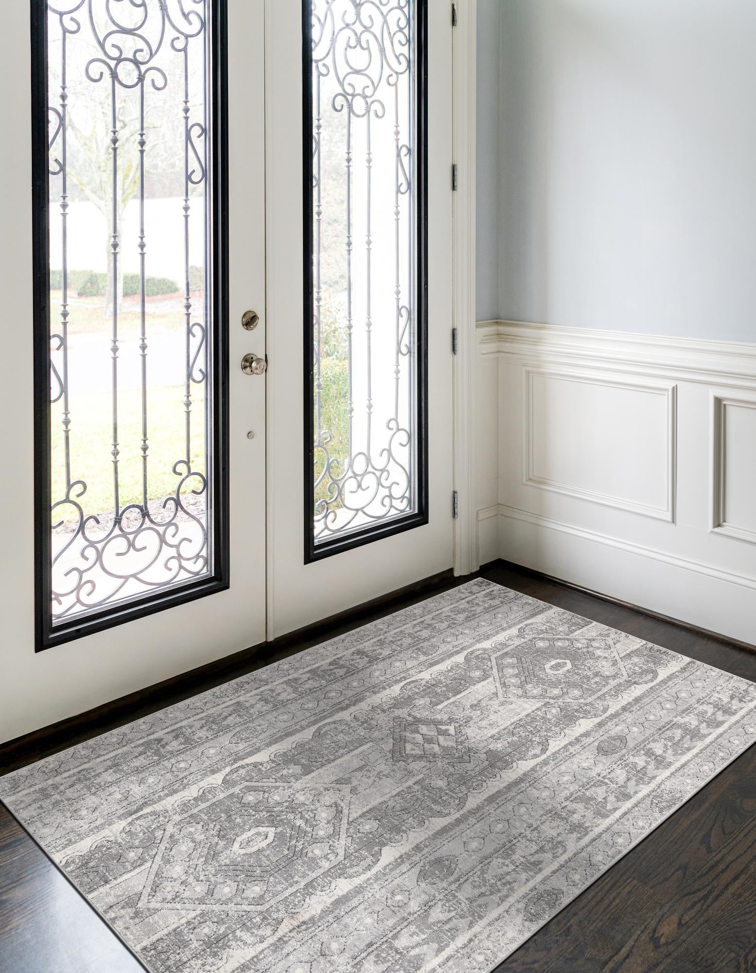 Gray 2' 2 x 3' Oregon Rug | Rugs.com