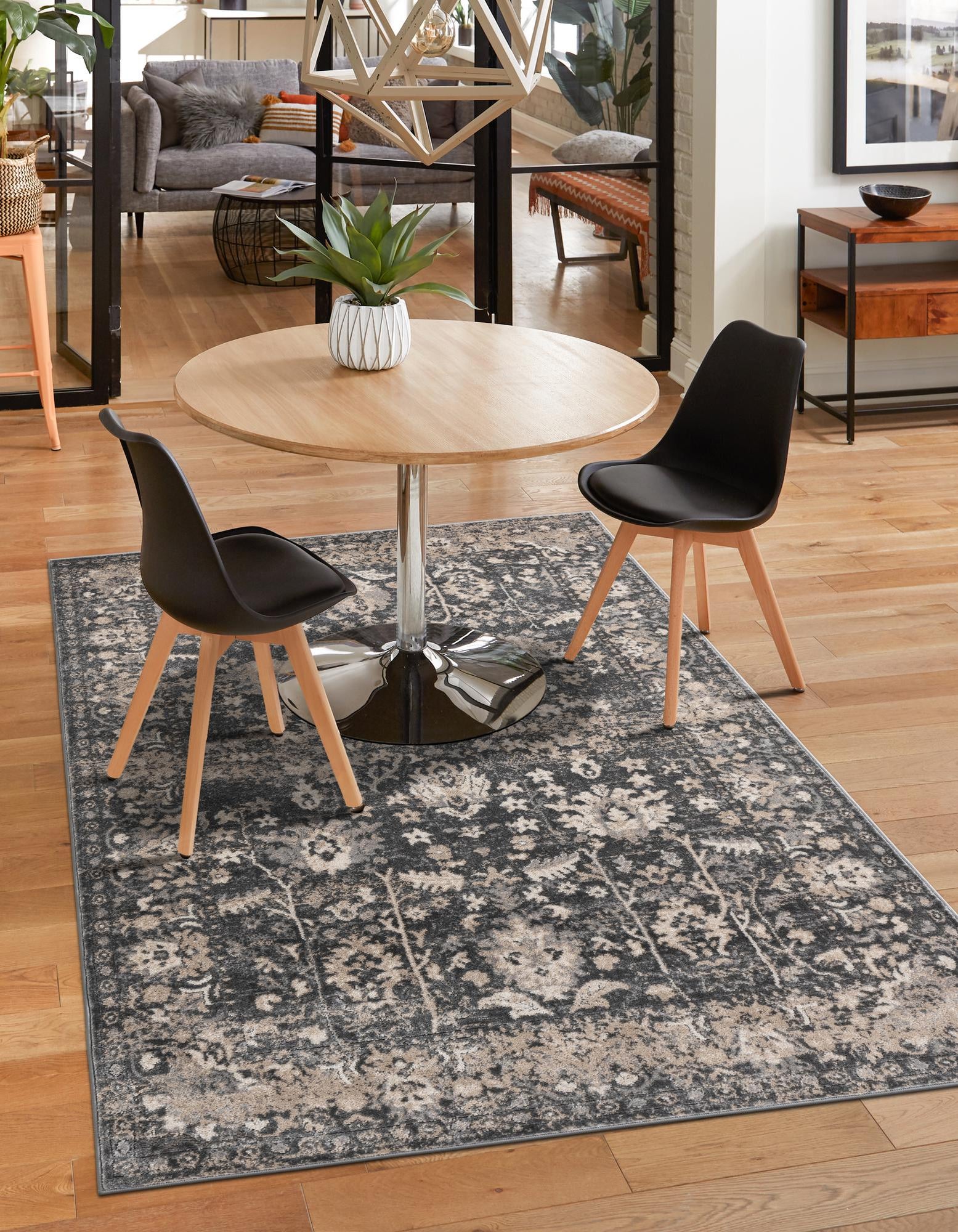 Gray 6' x 9' Oregon Rug | Rugs.com