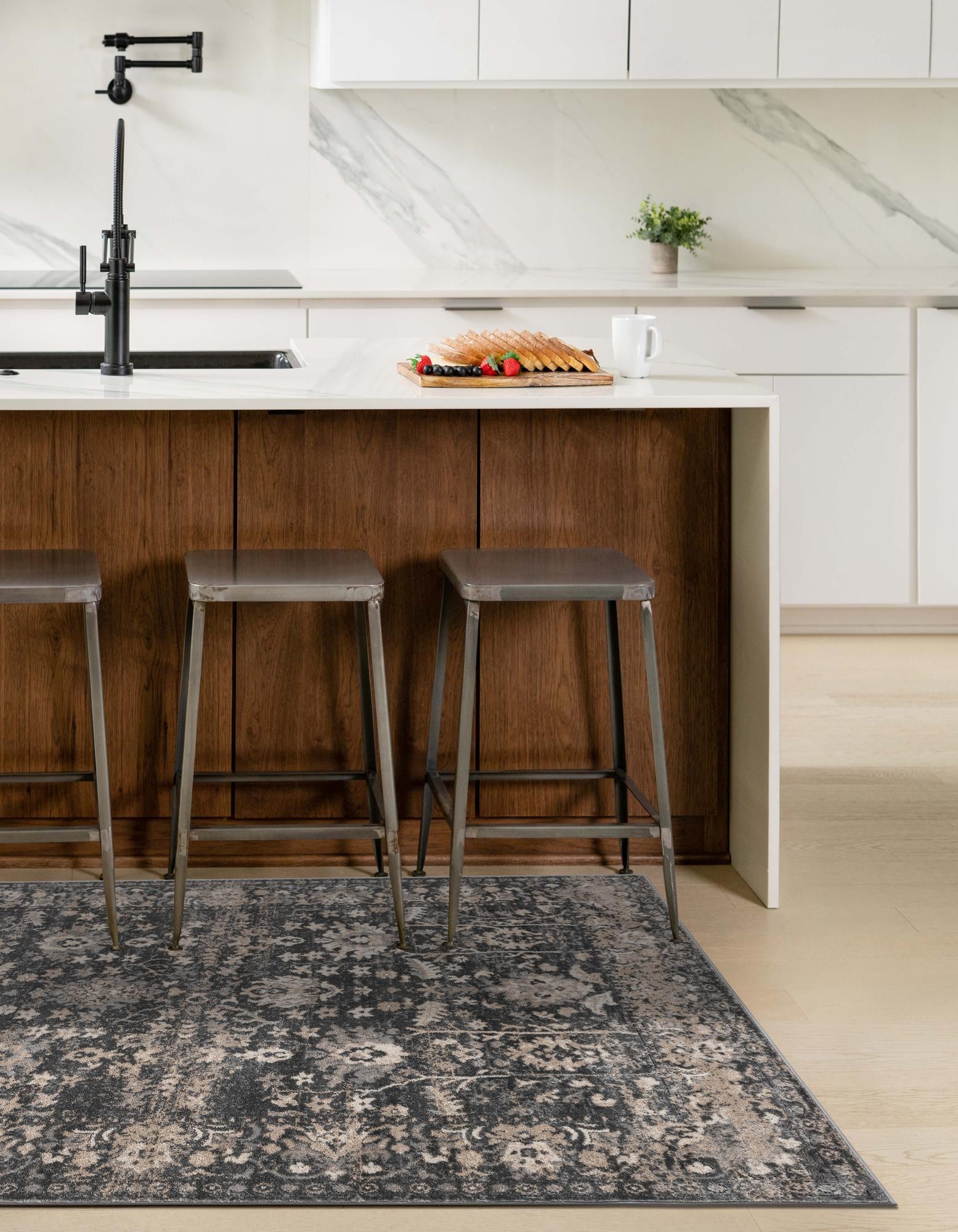 Gray 6' x 9' Oregon Rug | Rugs.com