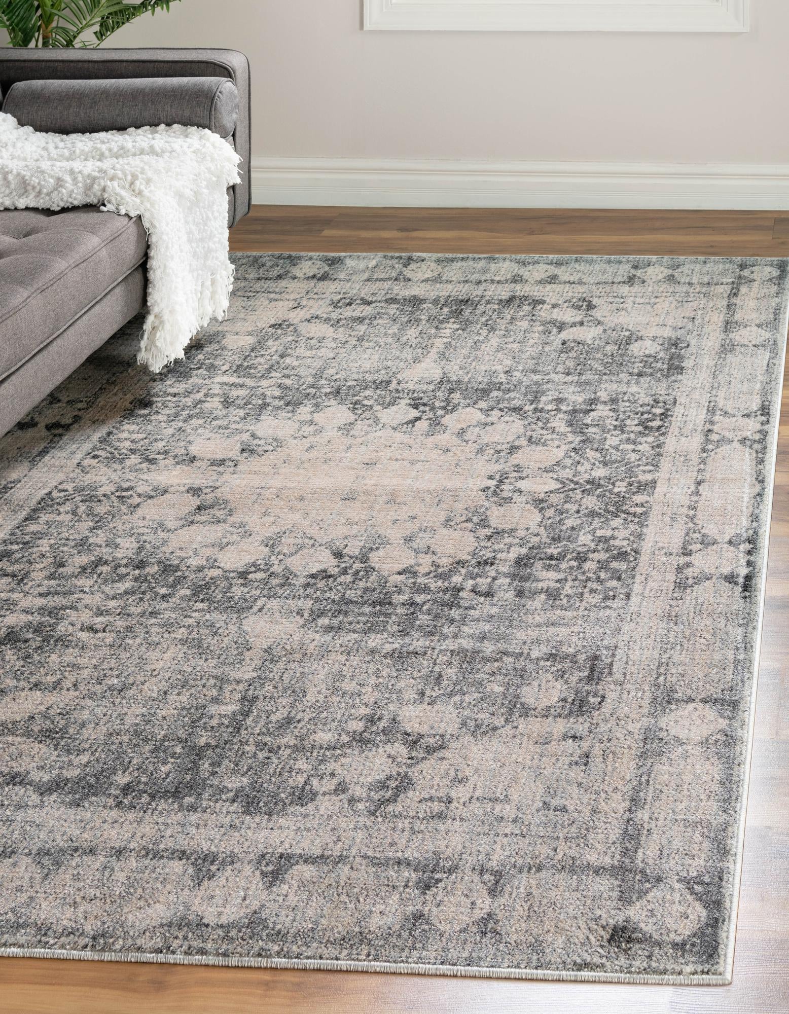 Gray 9' x 12' 2 Eliza Rug | Rugs.com