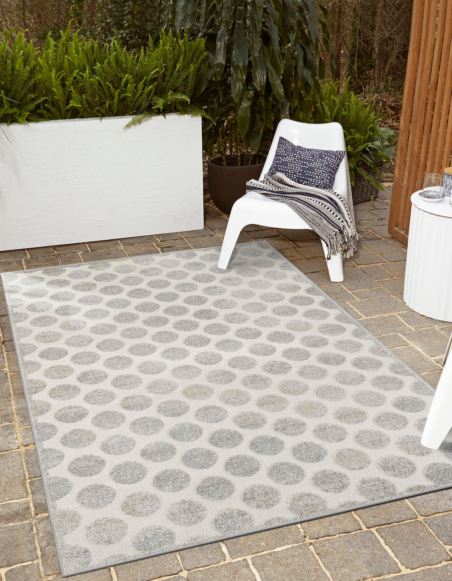 Gray 9' x 12' Sabrina Soto Indoor / Outdoor Rug | Rugs.com
