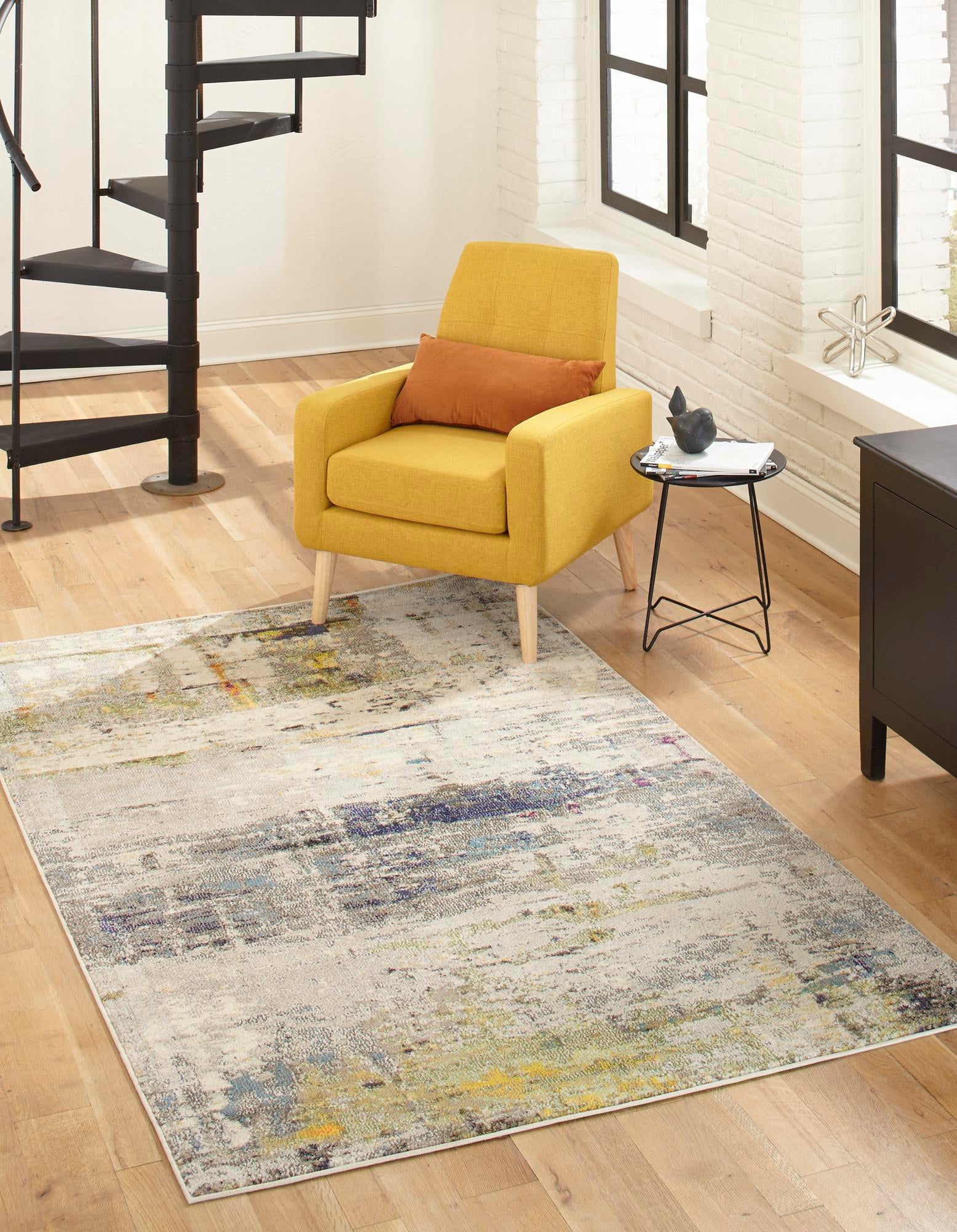 Gray 8' x 10' Theia Rug | Rugs.com