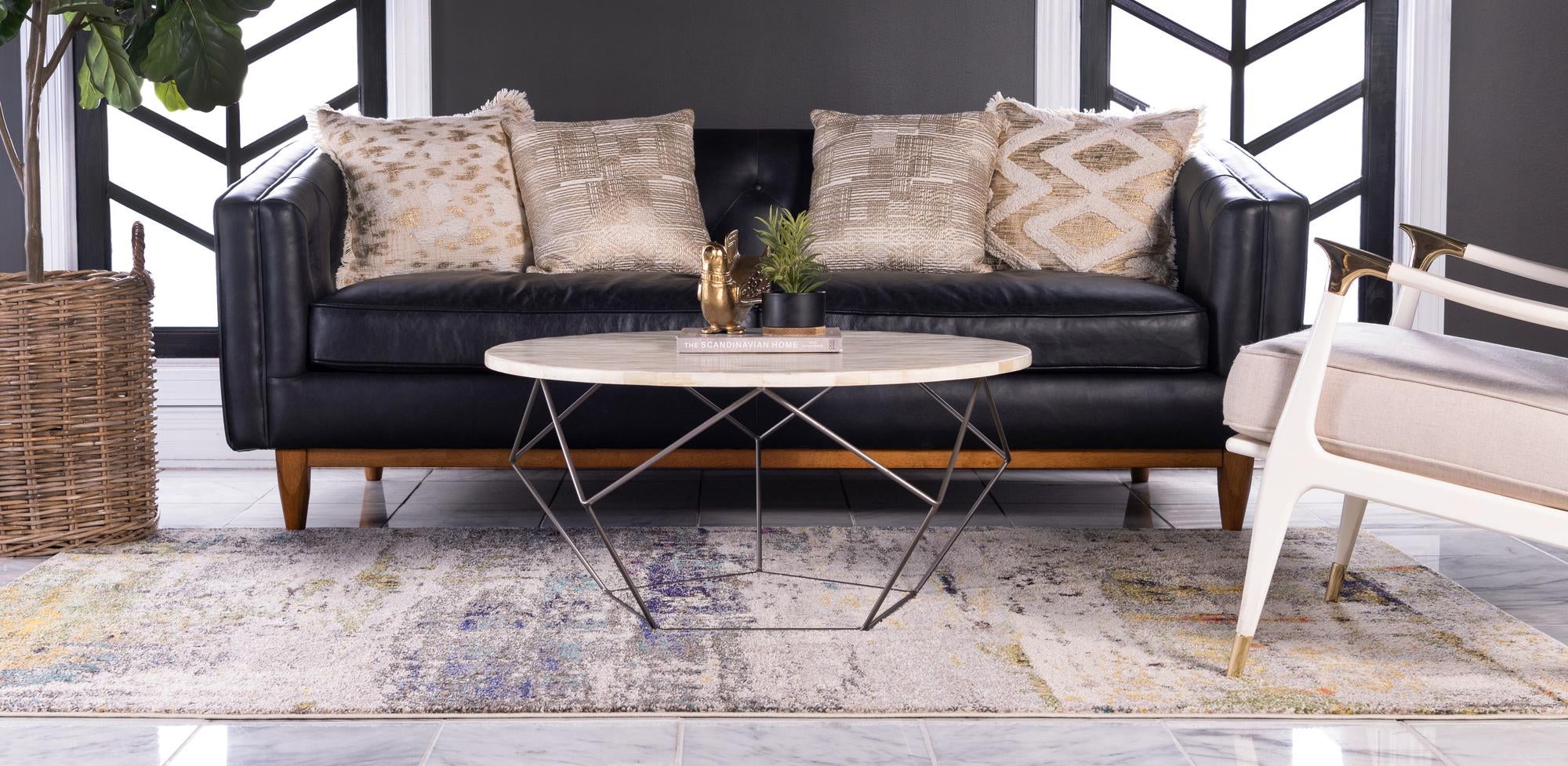 Gray 8' x 10' Theia Rug | Rugs.com