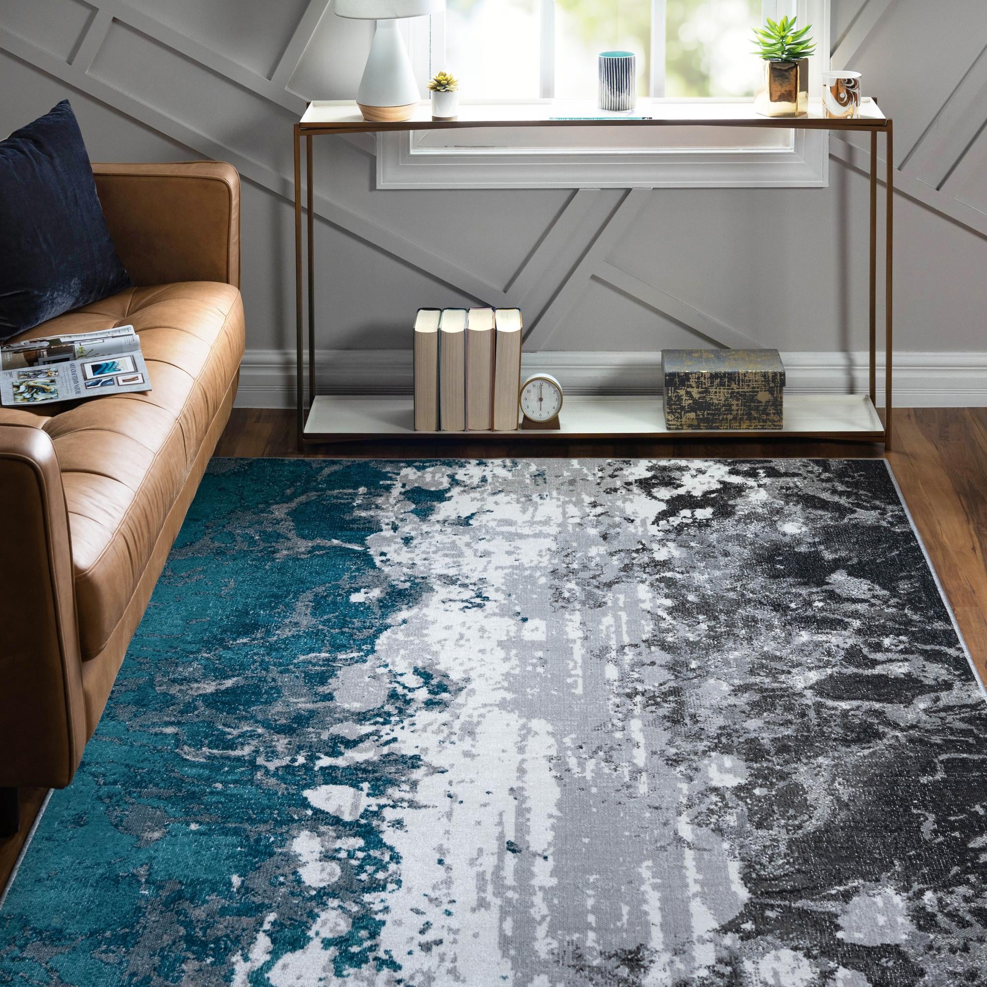 Orange 7' 10 x 10' Valencia Rug | Rugs.com