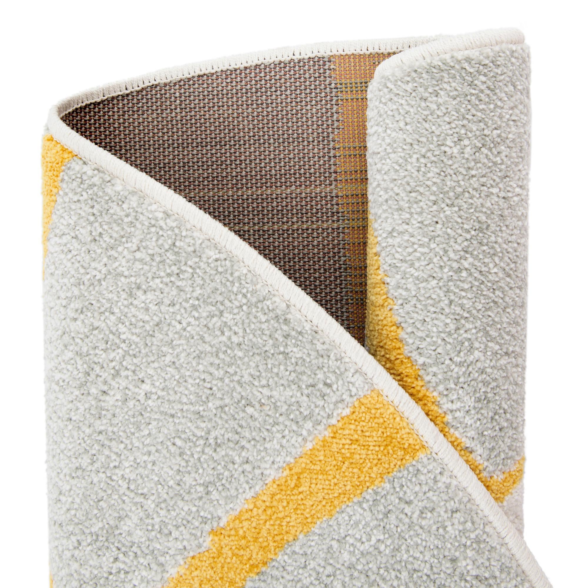 Gray 5' 3 x 5' 3 Sun Whimsy Kids Round Rug | Rugs.com