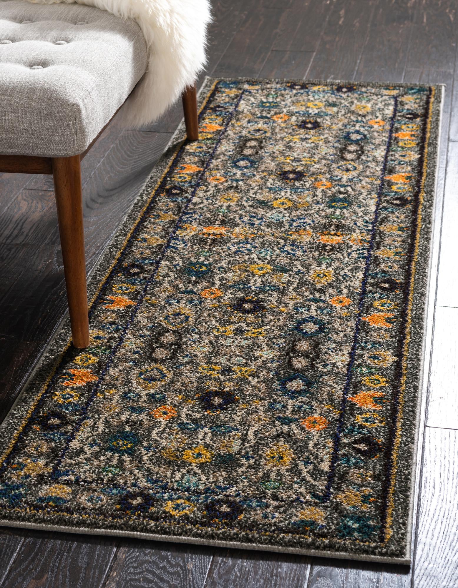 Cream 2' 7 x 10' Savannah Runner Rug | Rugs.com