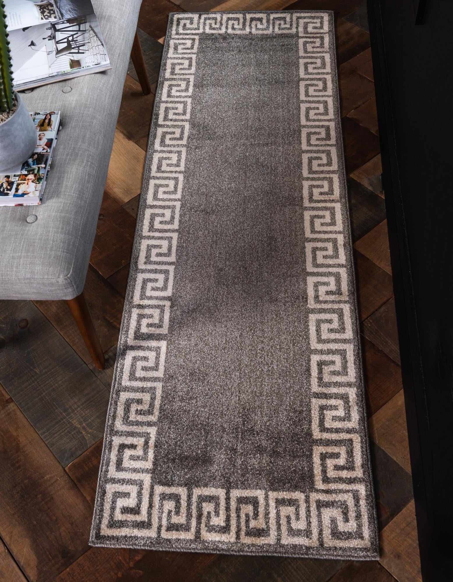 Gray 2' 9 x 9' 10 SoHo Runner Rug | Rugs.com
