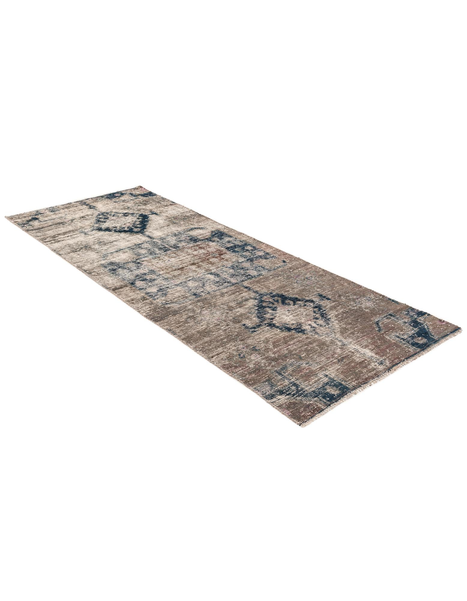 Gray 3' 2 x 8' Hand Knotted Ultra Vintage Persian Wool Runner Rug ...