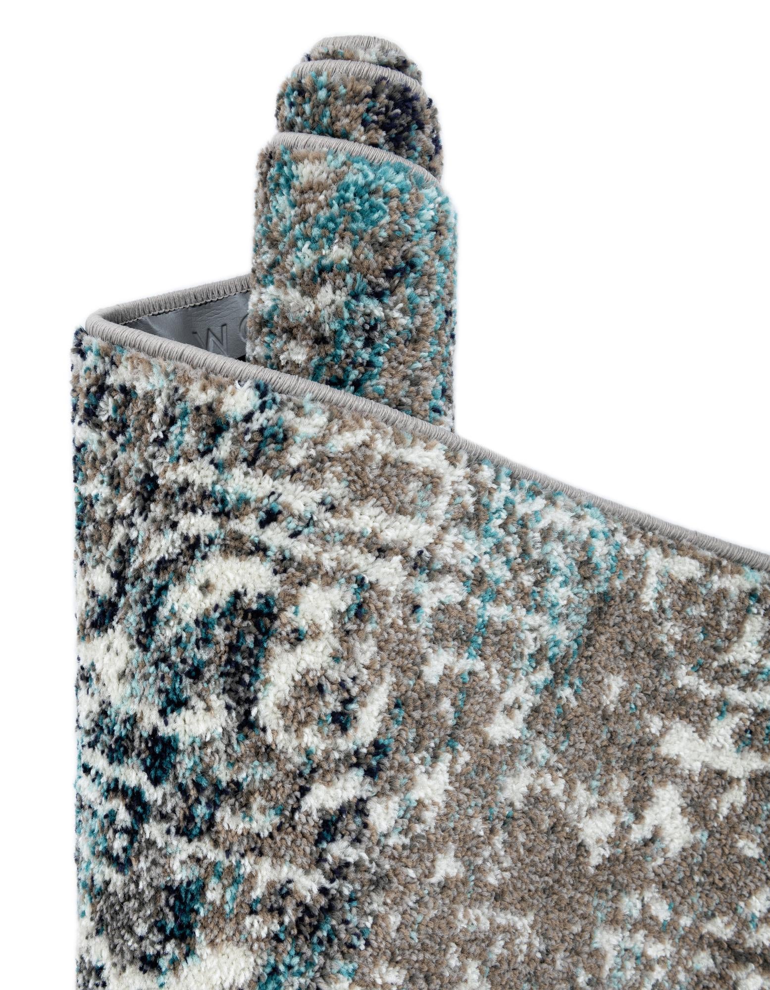 Gray 5' x 5' Arlington Square Rug | Rugs.com