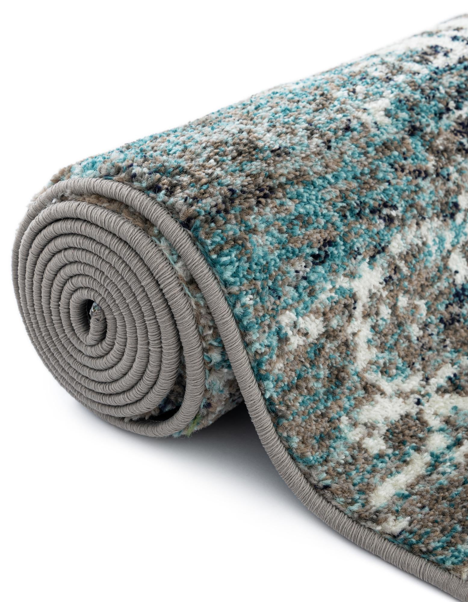 Gray 5' x 5' Arlington Square Rug | Rugs.com