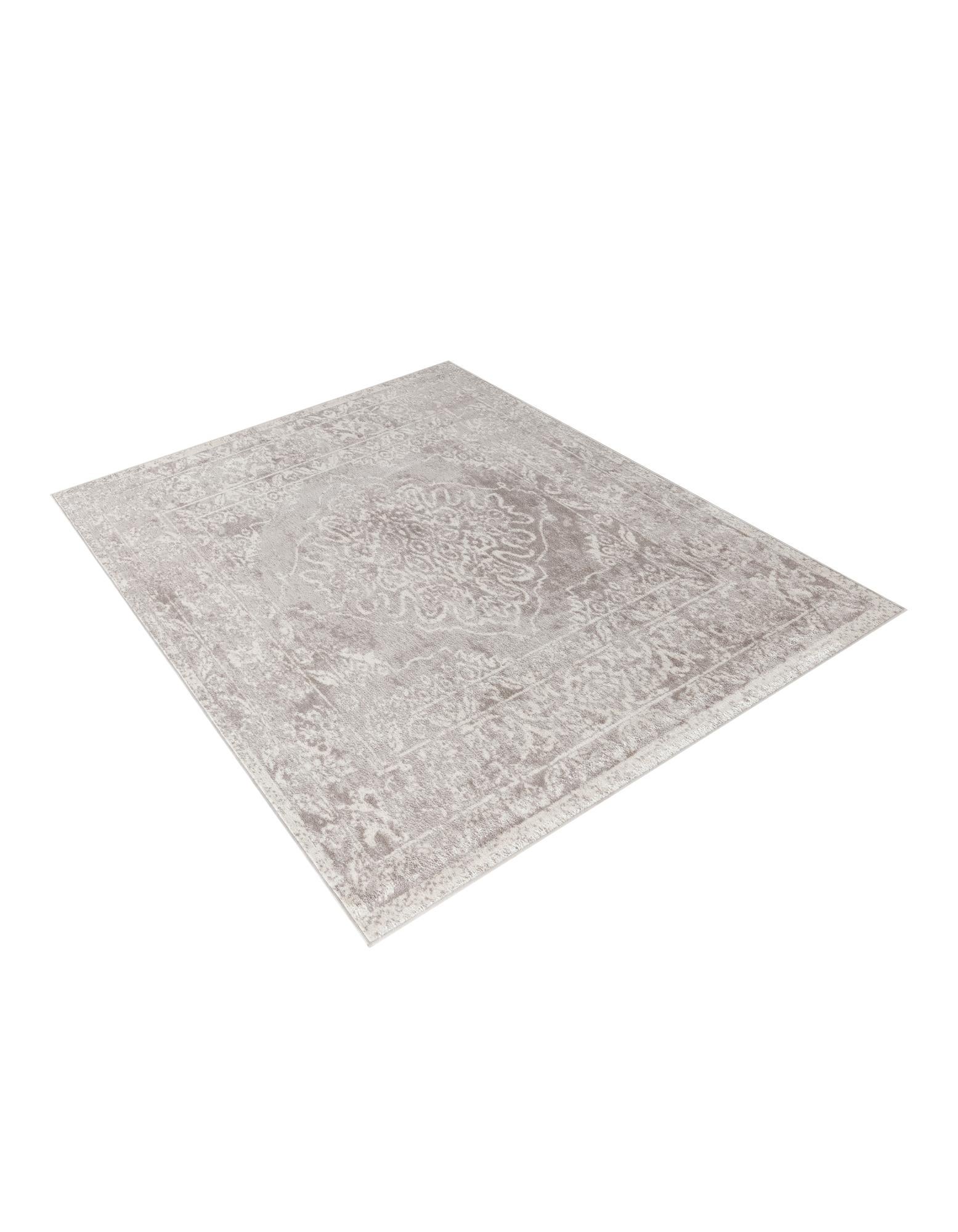 Gray 6' x 6' Oxford Square Rug | Rugs.com