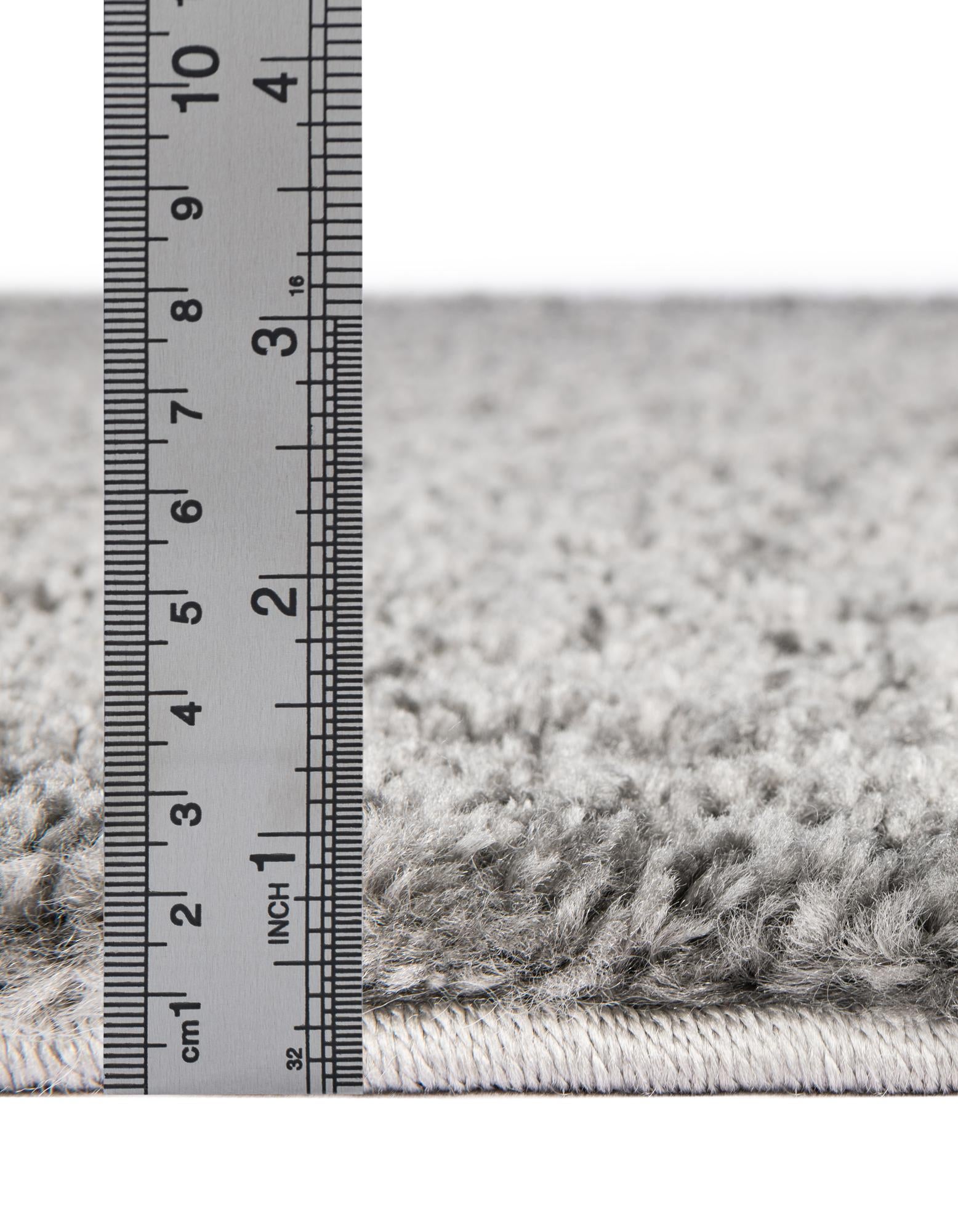 Gray 12' x 12' Solid Frieze Square Rug | Rugs.com