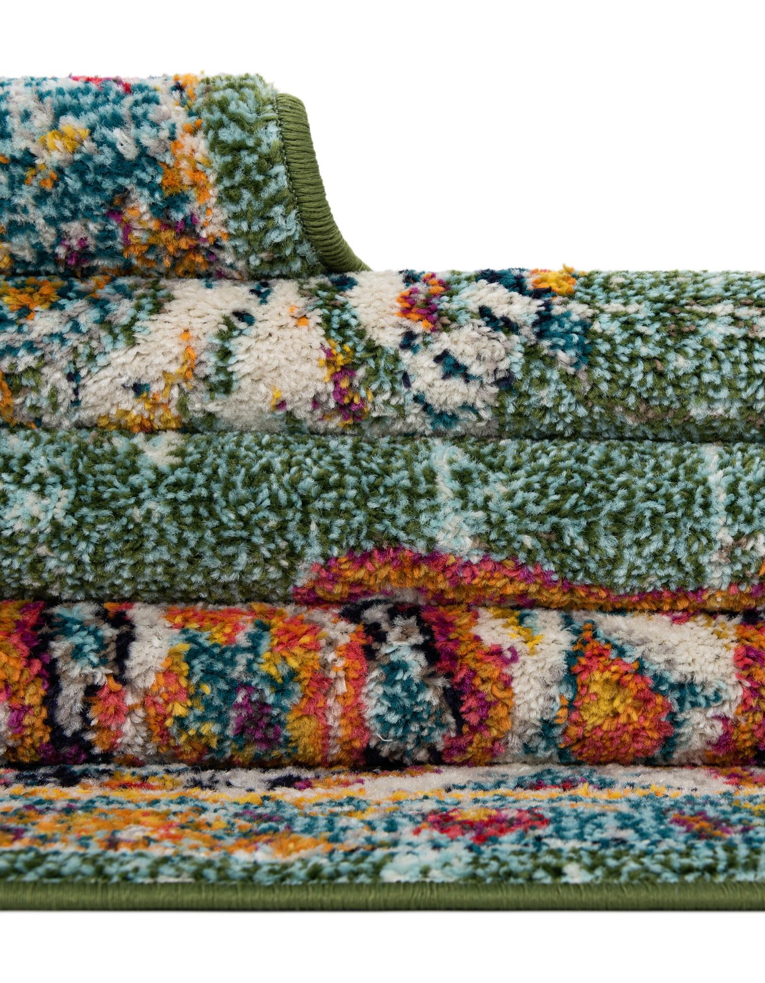 Green 4' x 6' Madeline Oval Rug | Rugs.com