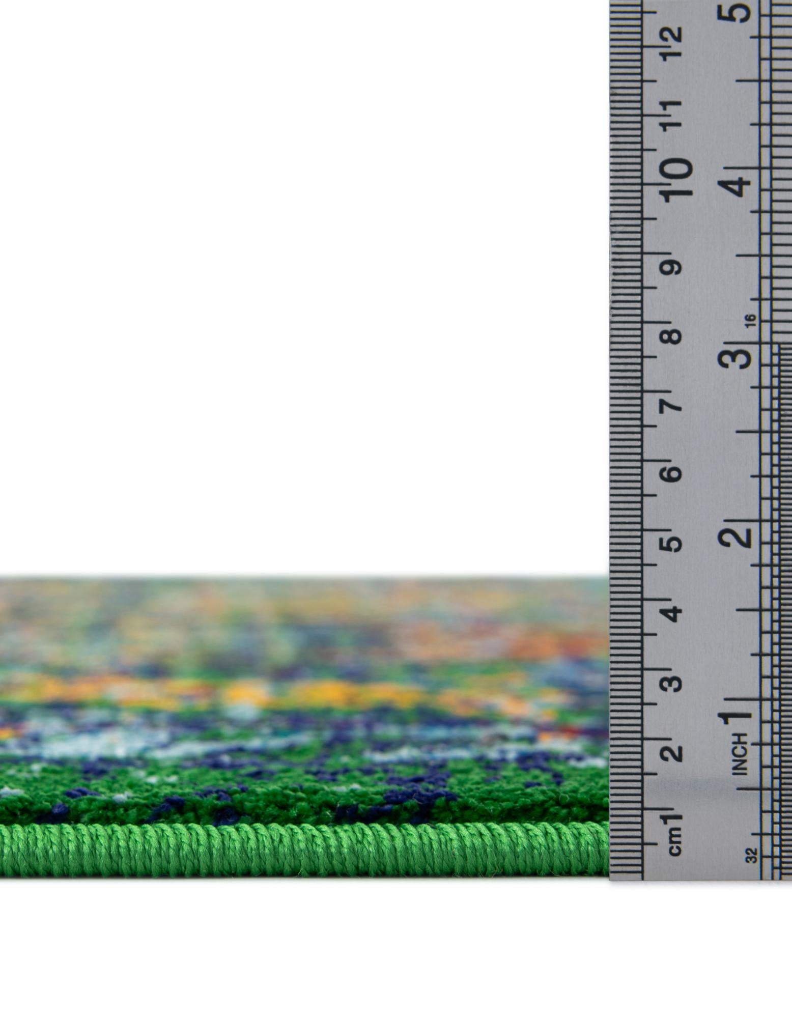 Green 2' x 3' Calypso Rug | Rugs.com